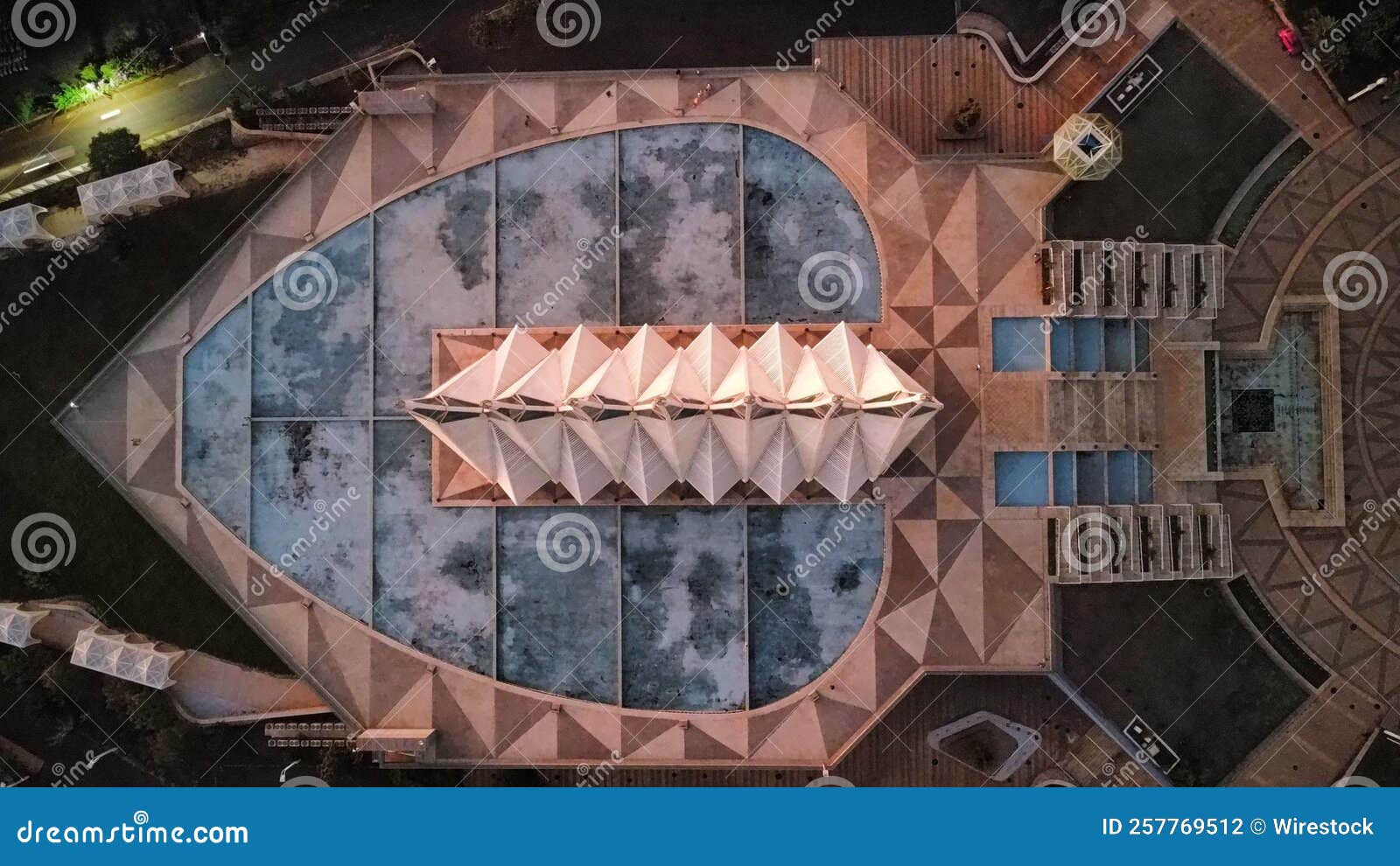 Illustration of a Building from Above Stock Illustration - Illustration ...
