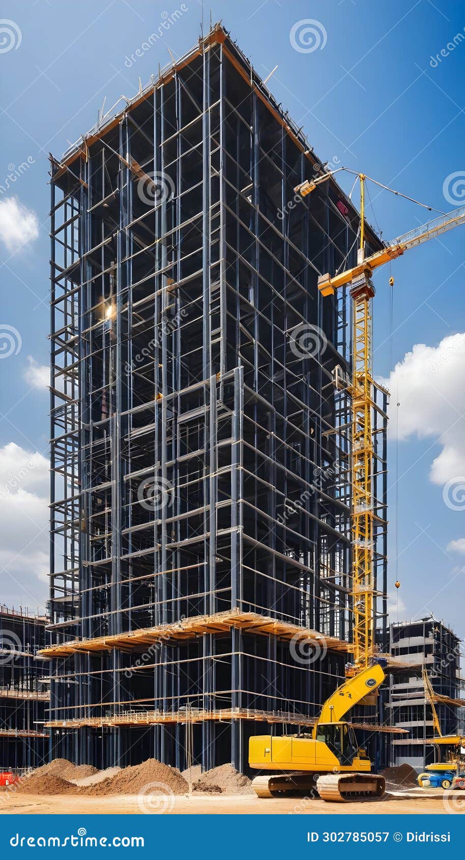 Construction Site Engineering, Industrial Development, and Buildings ...