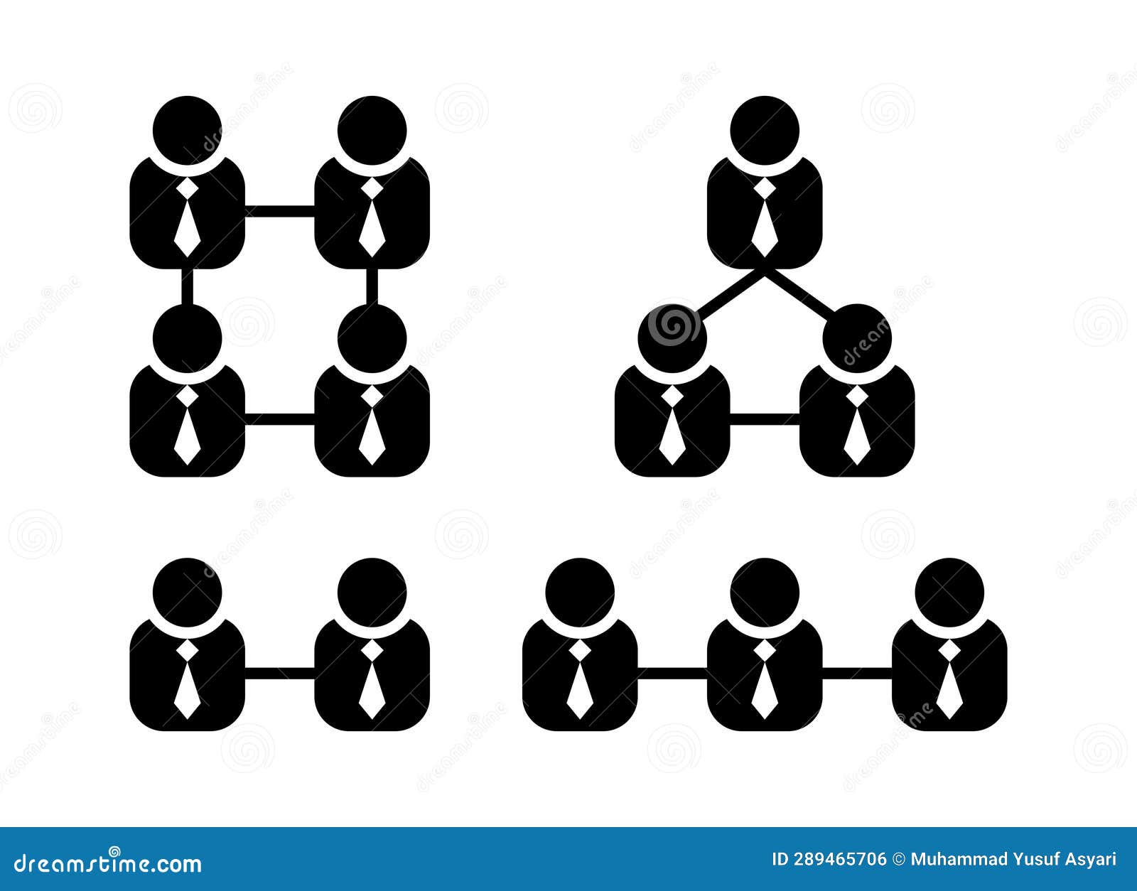Illustration of Business or Work Relationship Stock Illustration ...