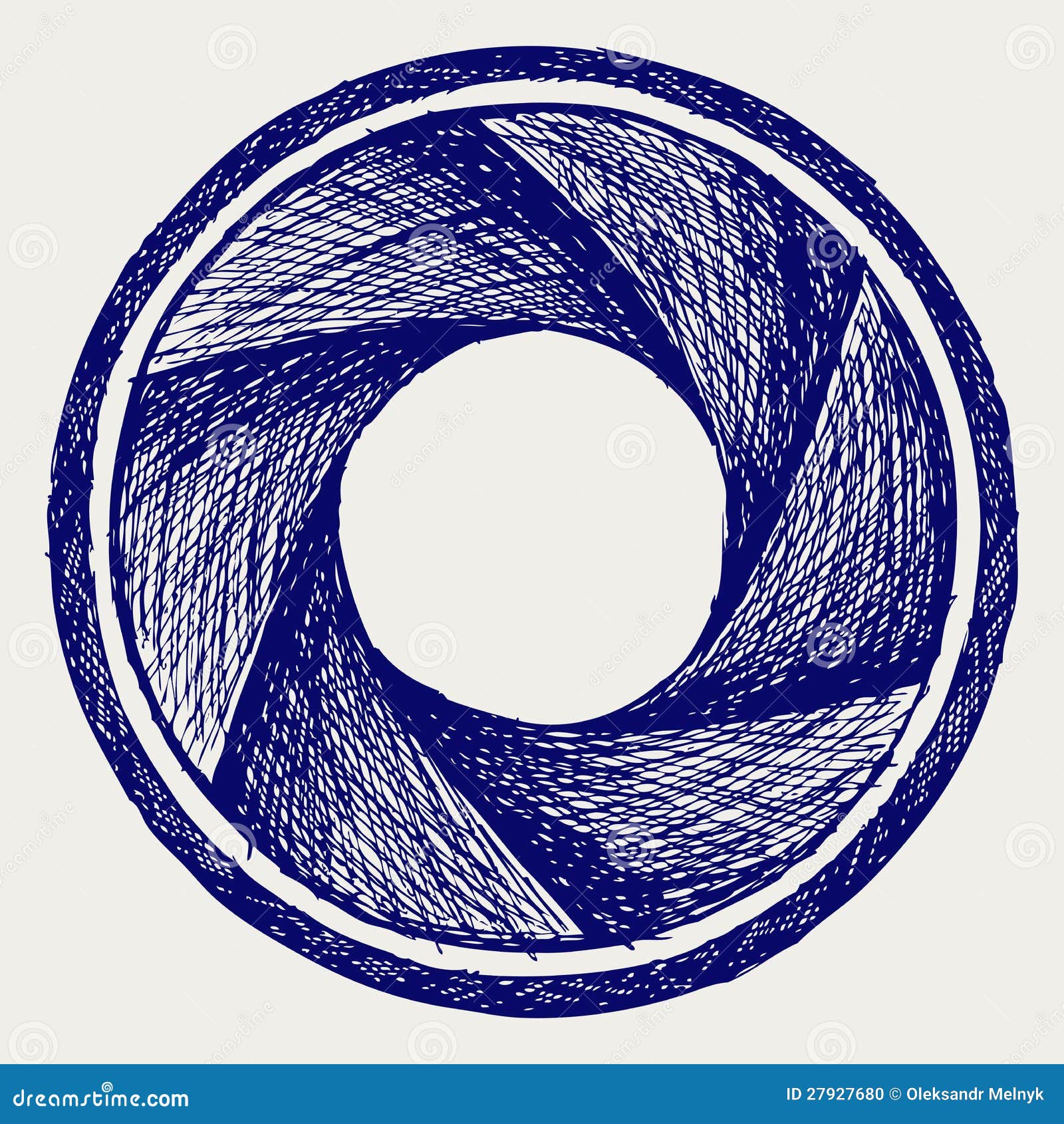 Illustration of Camera Shutter Stock Vector - Illustration of aperture ...