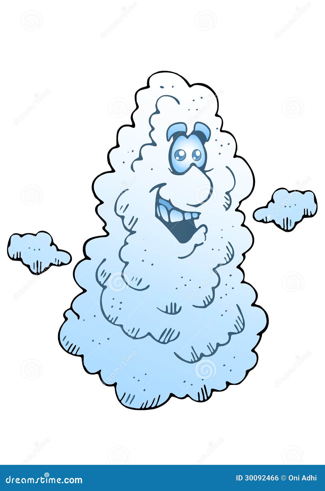 Cartoon comic smoke stock illustration. Illustration of copy - 30092466