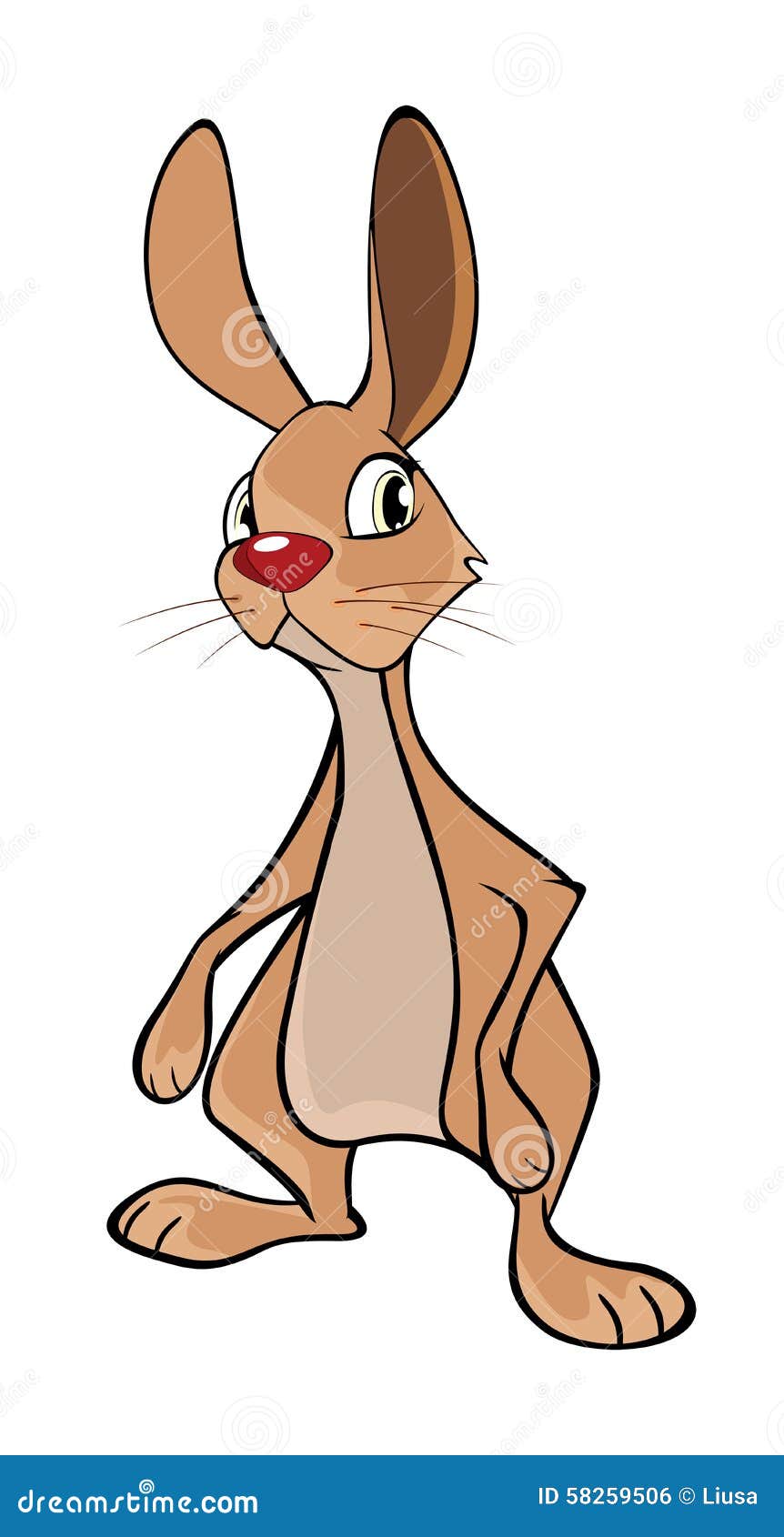 Illustration of Cartoon Rabbit Stock Vector - Illustration of avatar ...