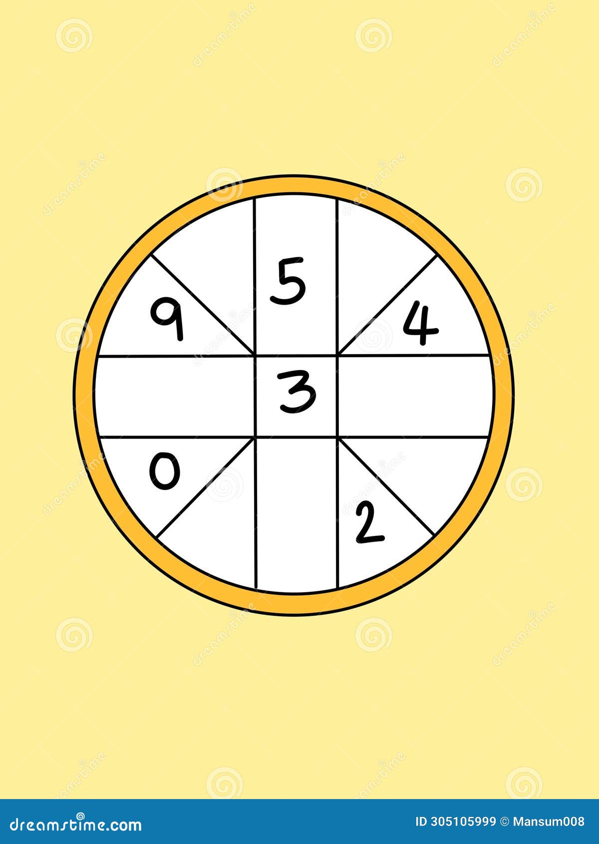 Illustration of Cartoon Roulette Wheel Stock Illustration ...