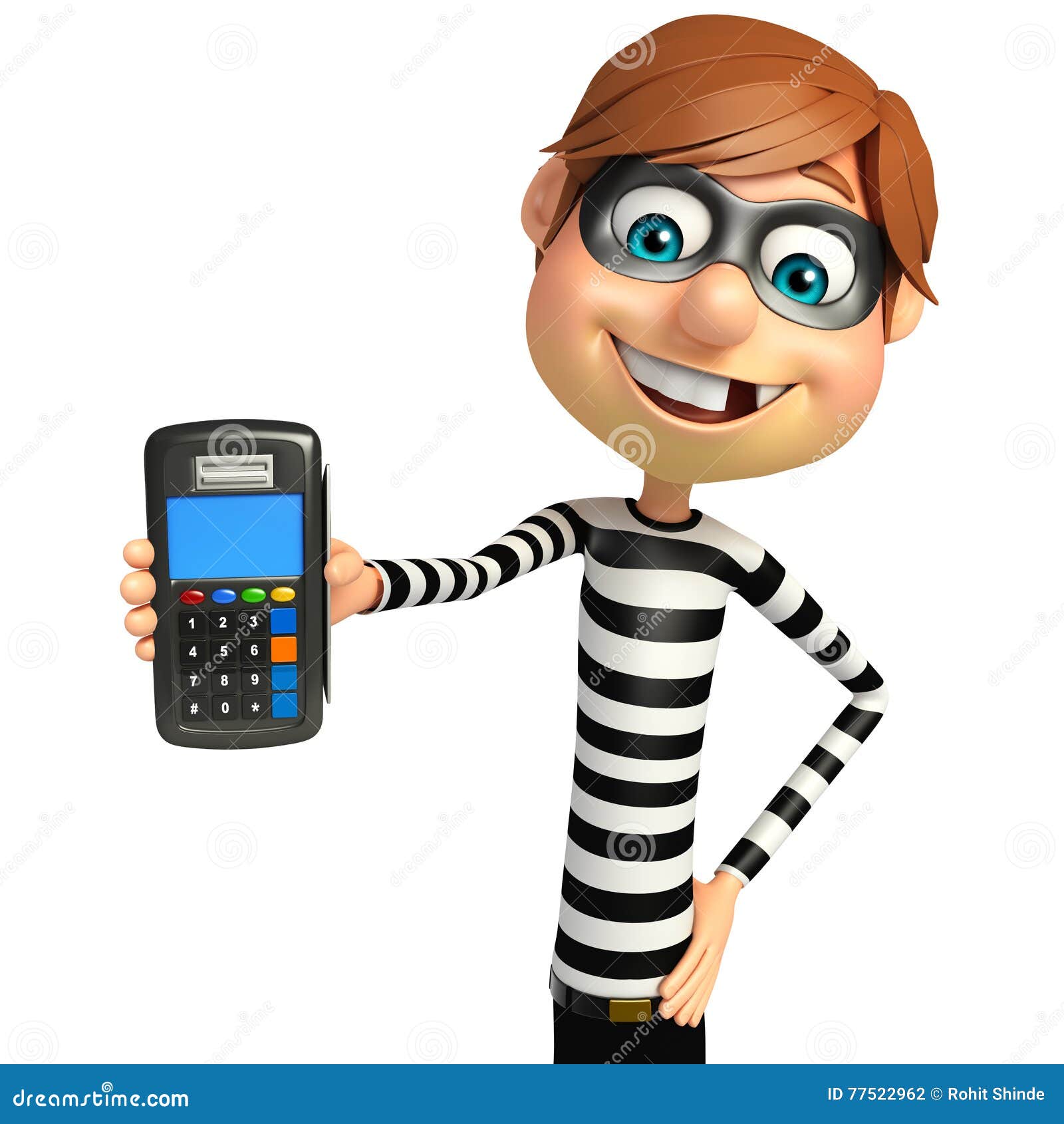 Illustration of Cartoon Thief Stock Illustration - Illustration of ...