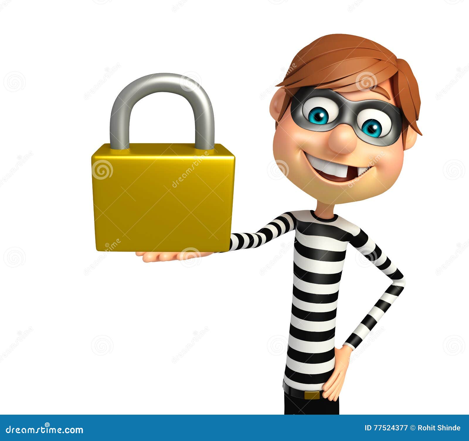 Illustration of Cartoon Thief Stock Illustration - Illustration of ...