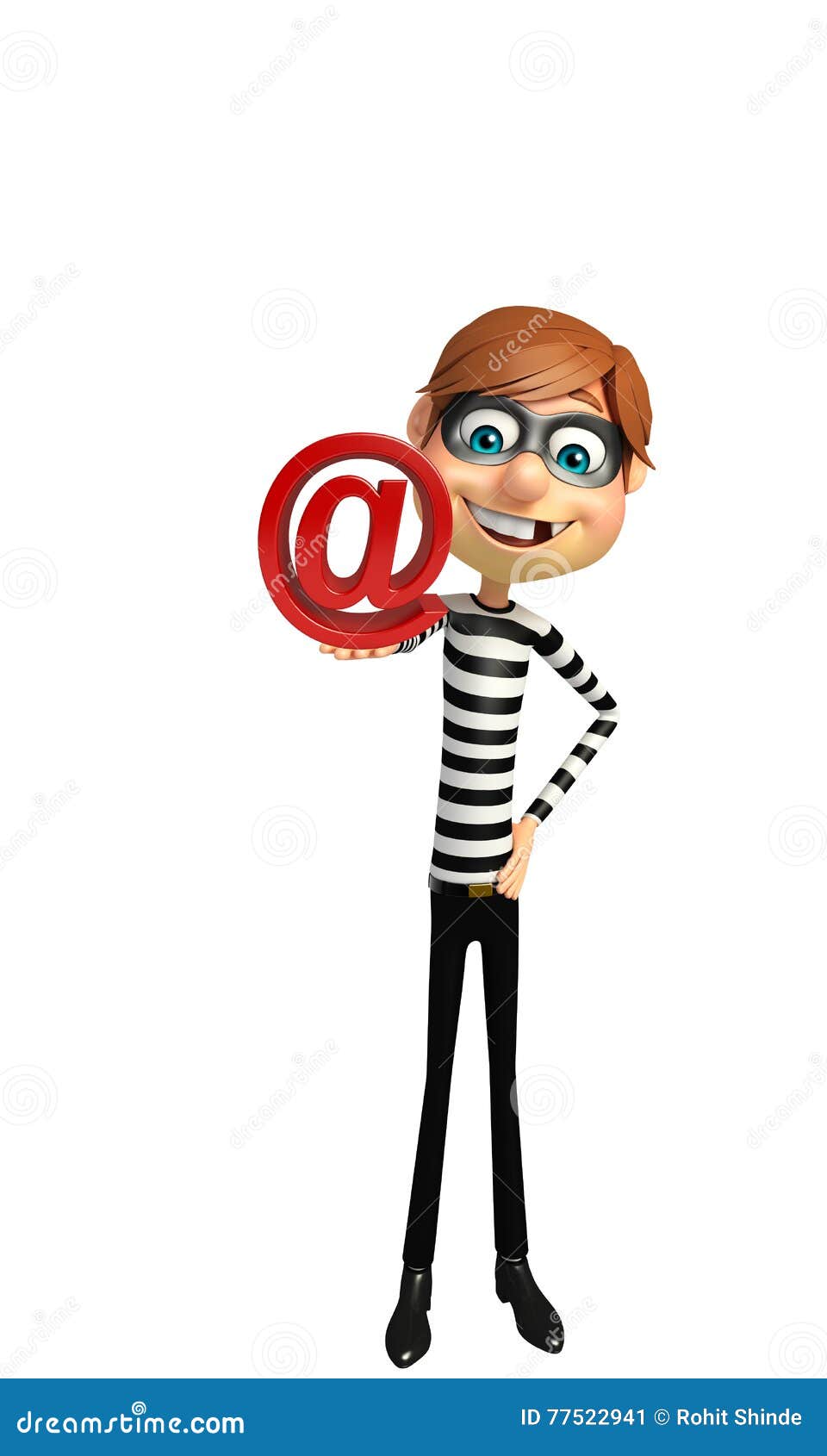 Illustration of Cartoon Thief Stock Illustration - Illustration of ...