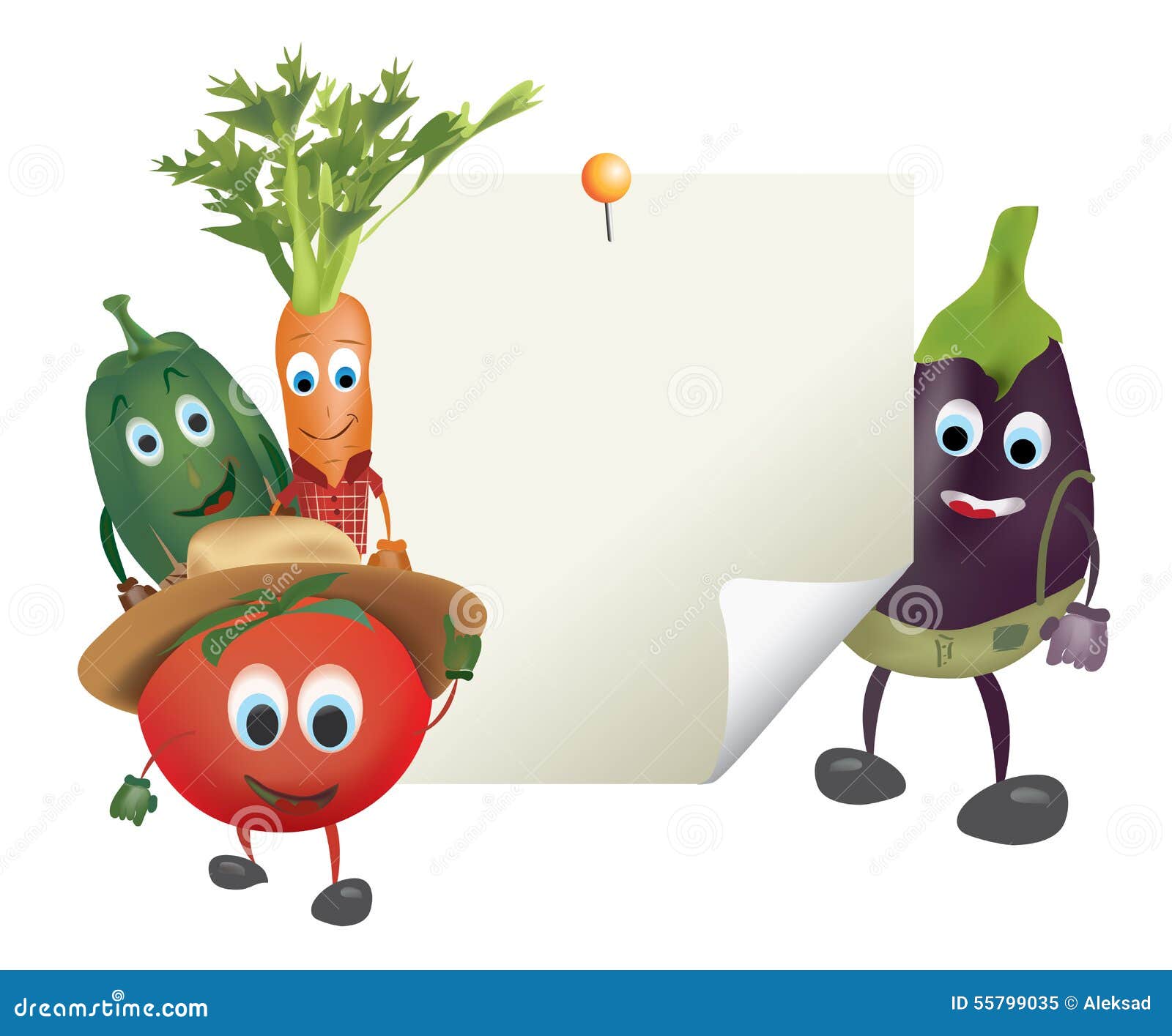 Illustration of Cartoon Vegetables Stock Vector - Illustration of cook ...
