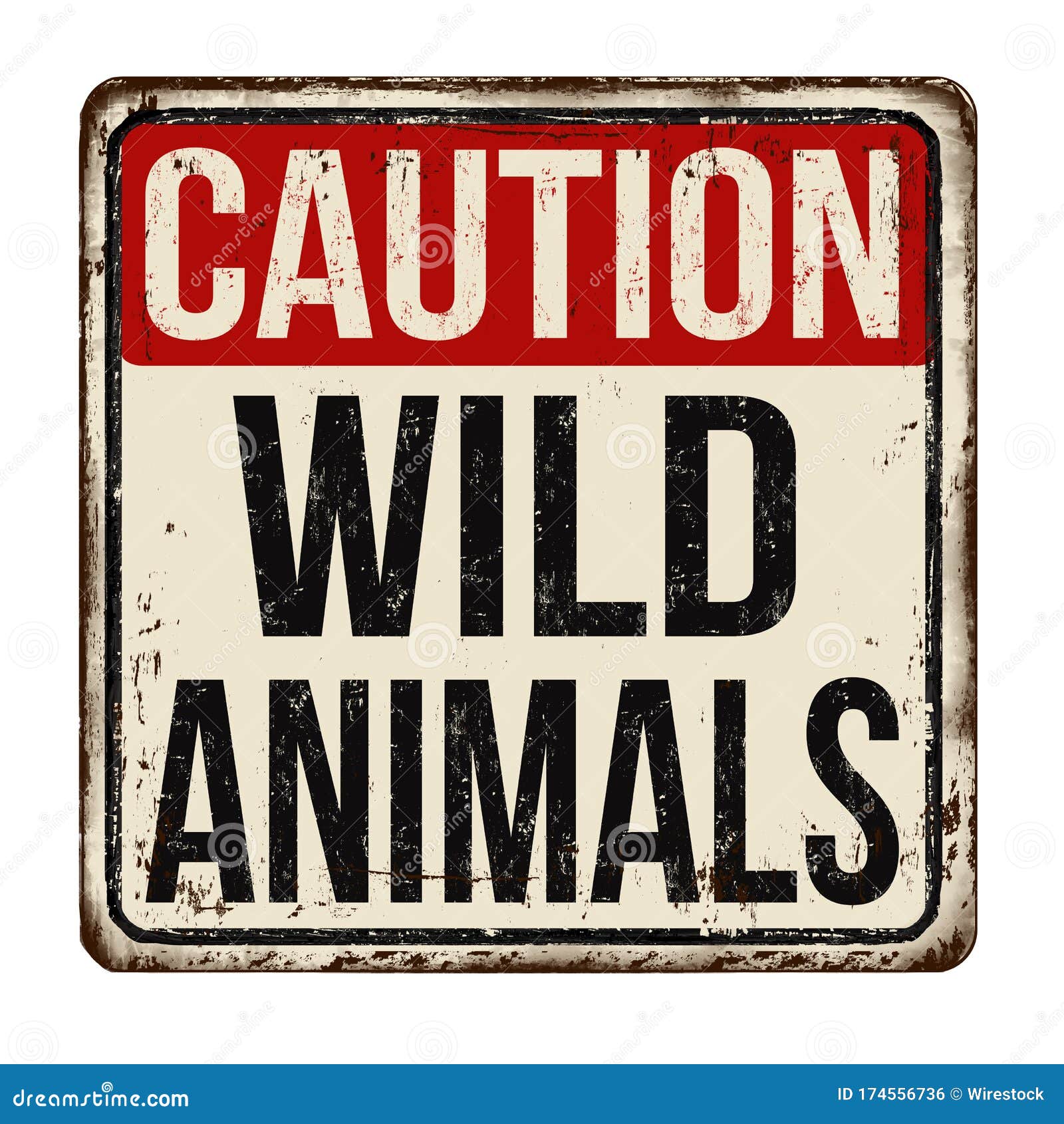 Wild Animals Sign Stock Illustrations – 29,163 Wild Animals Sign Stock ...