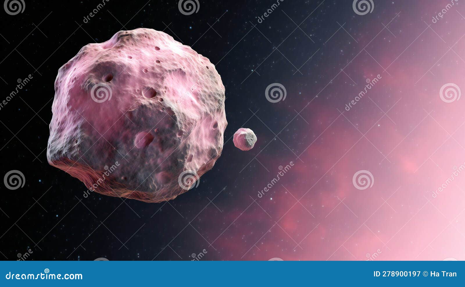 Cell in Space, High Resolution Stock Illustration - Illustration of ...