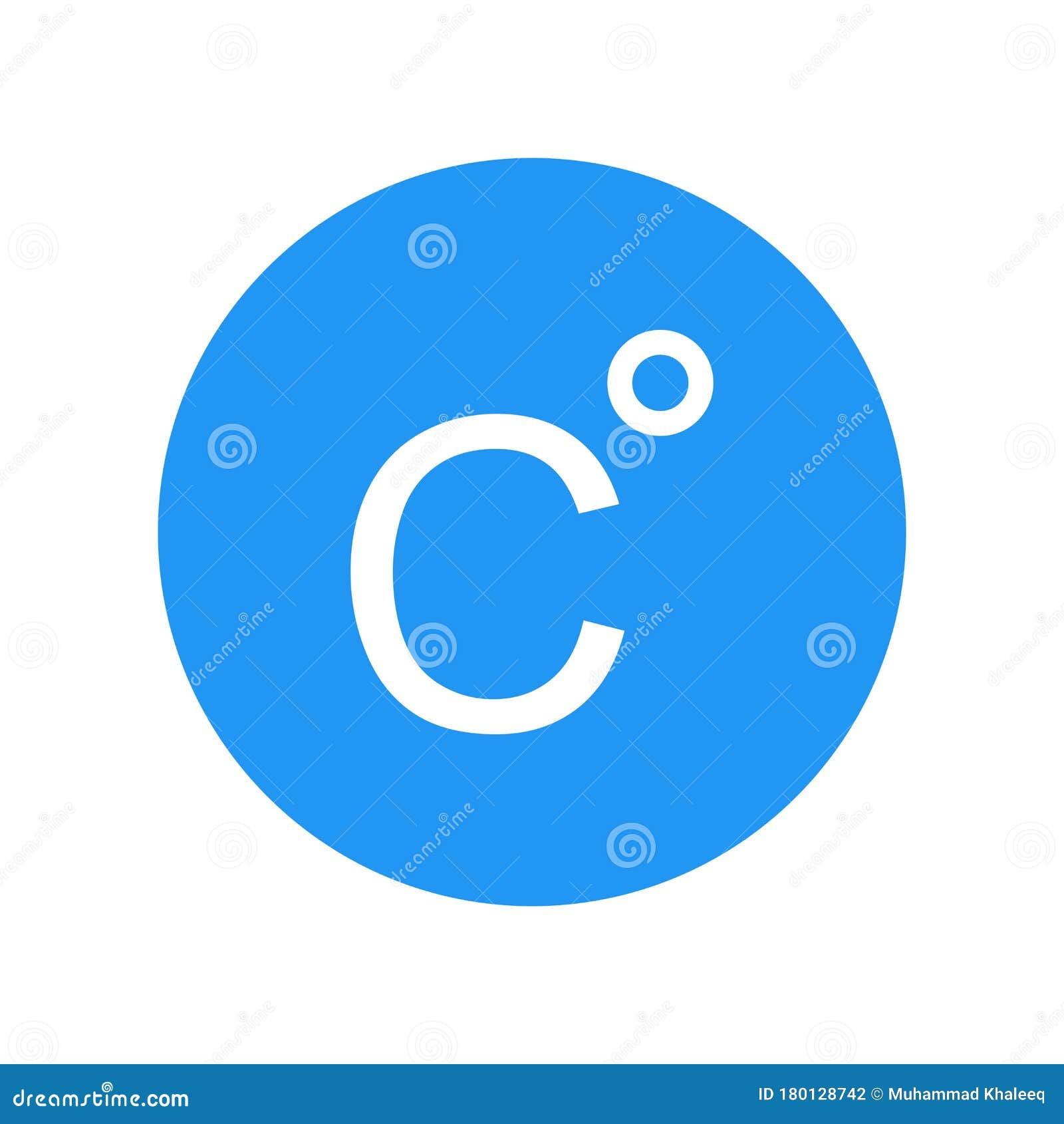 Illustration Celsius Icon for Personal and Commercial Use. Stock ...