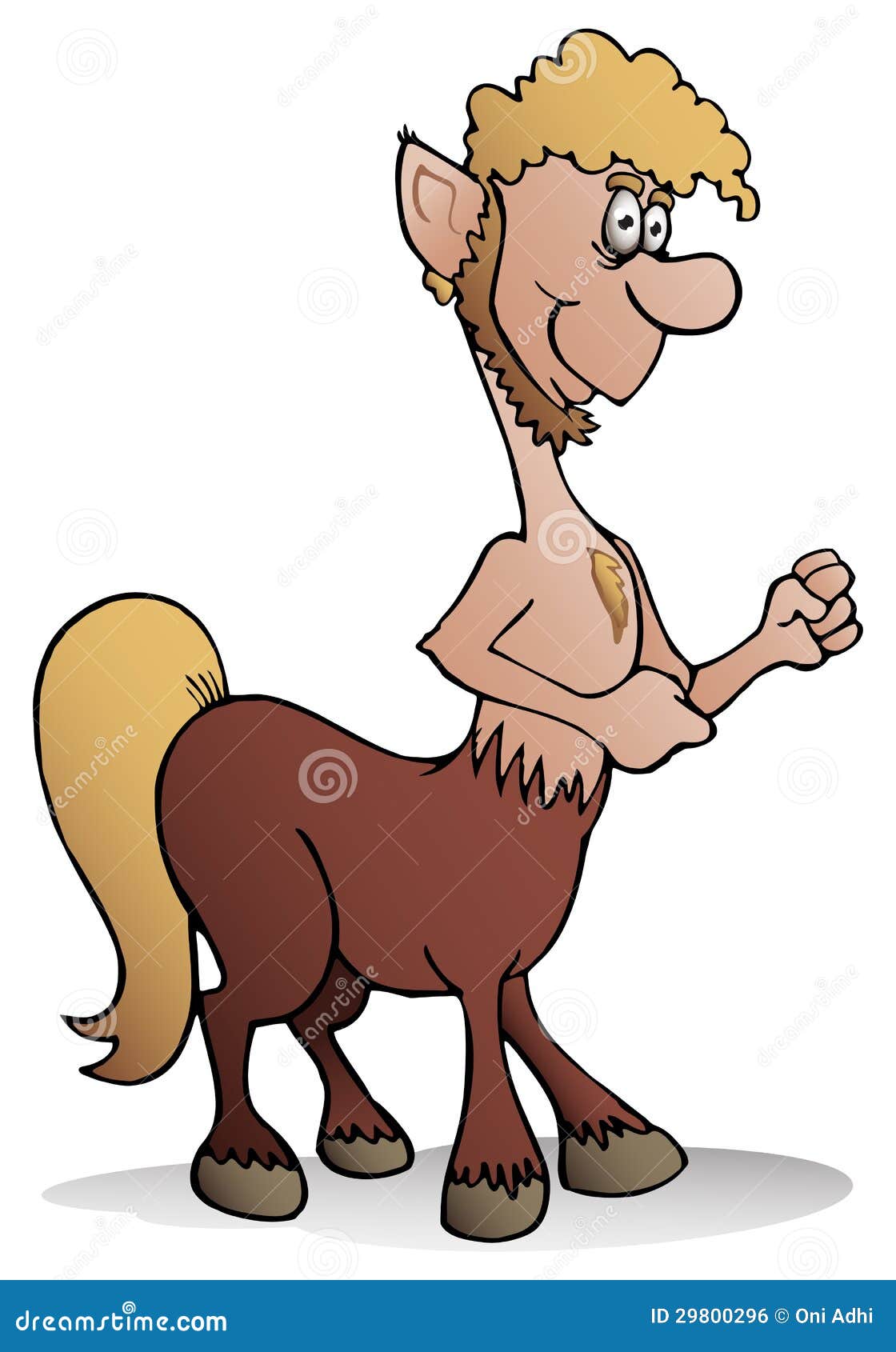 Centaur stock illustration. Illustration of centaur, shiny - 29800296