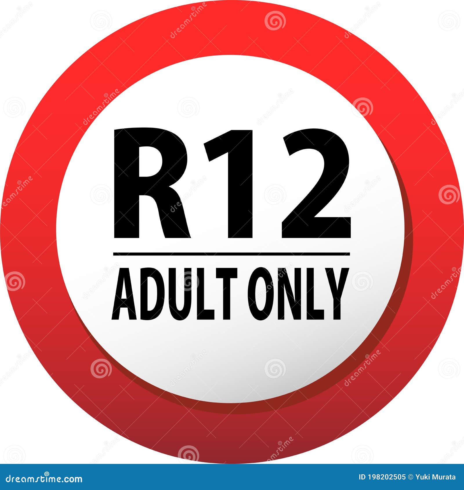 12 certificate mark stock vector. Illustration of limiting - 198202505