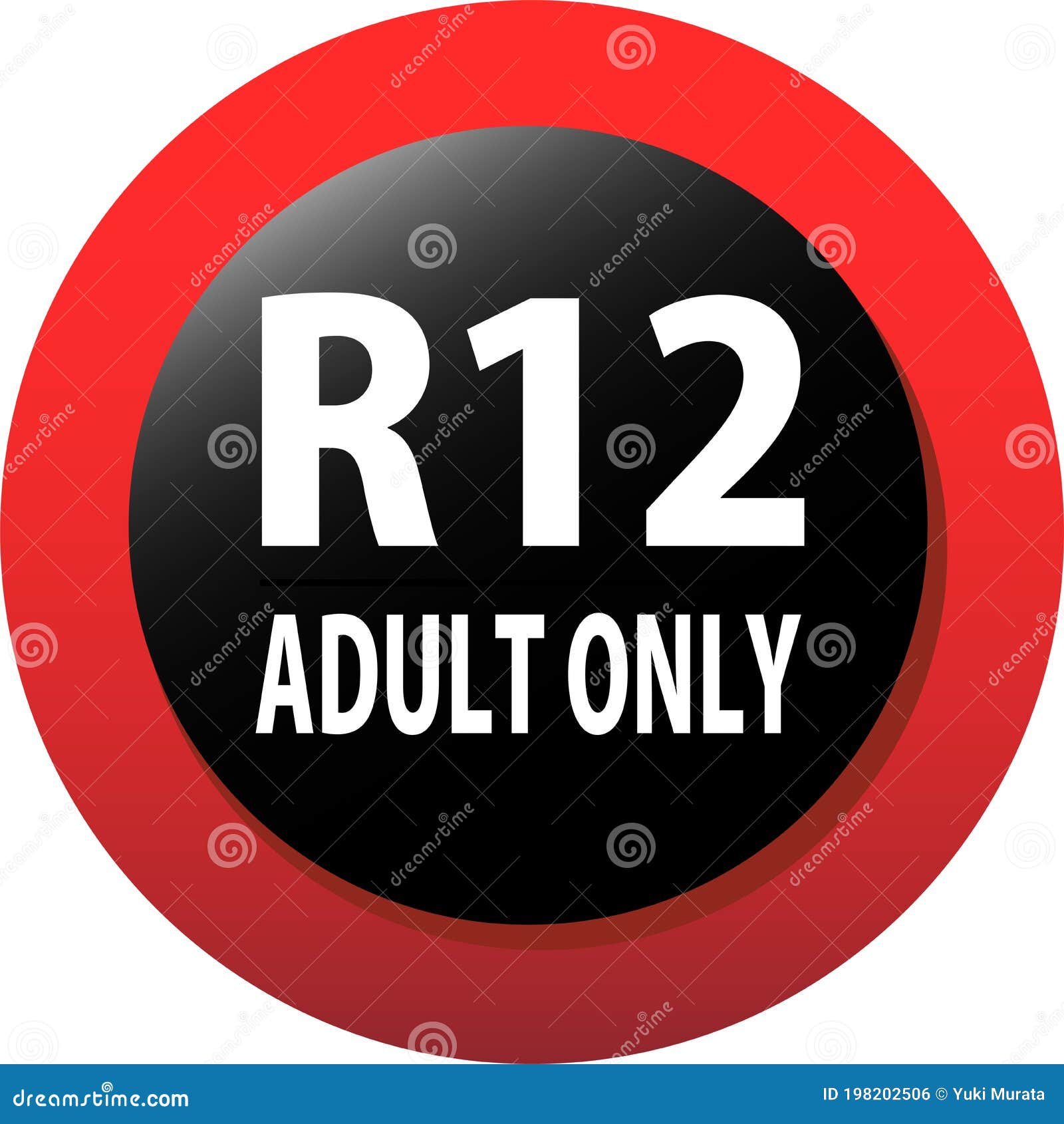 12 certificate mark stock vector. Illustration of smoking - 198202506