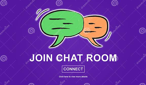 Concept of chat room stock illustration. Illustration of media - 101010129
