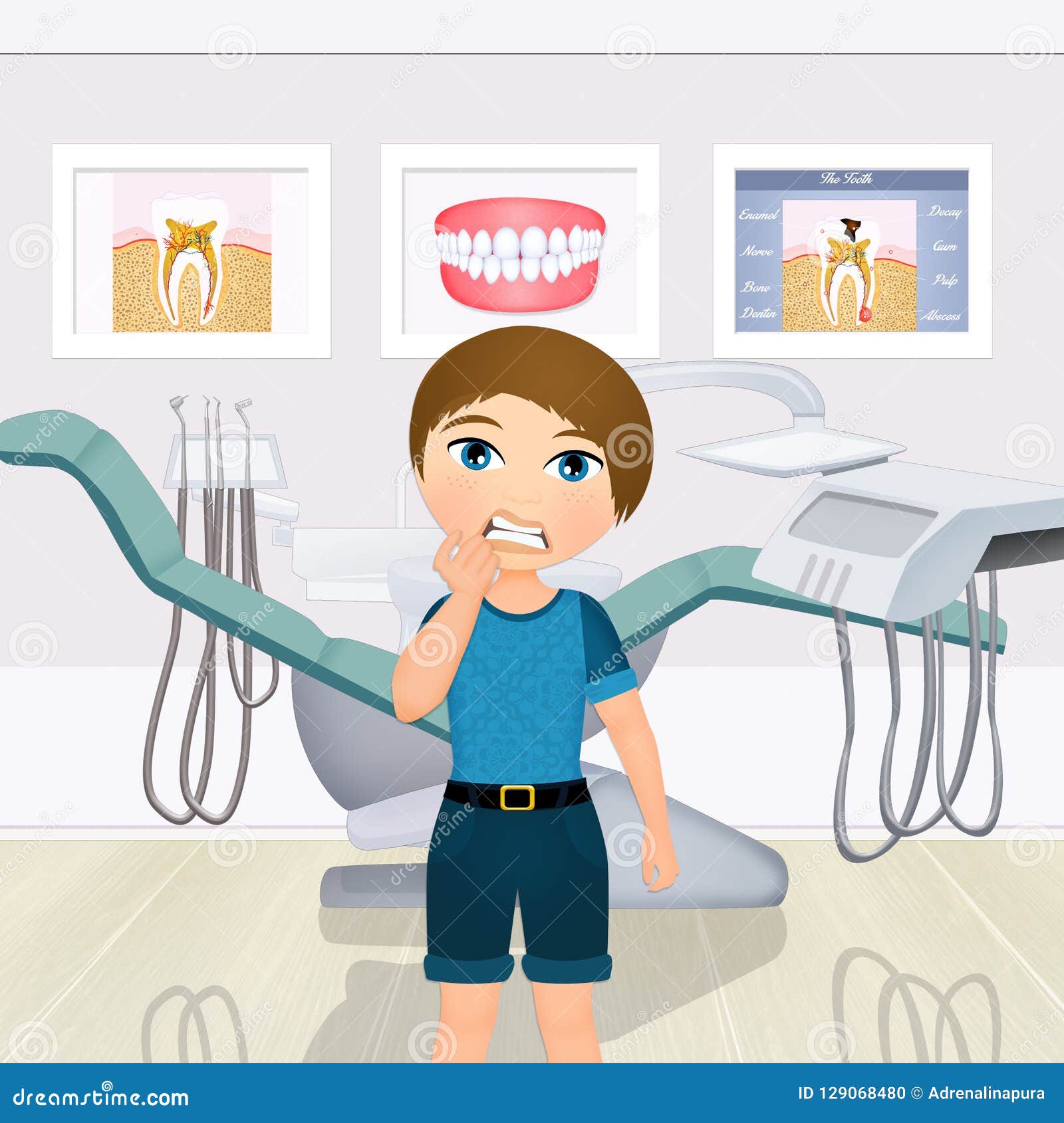 Toothache Child Stock Illustrations – 874 Toothache Child Stock ...