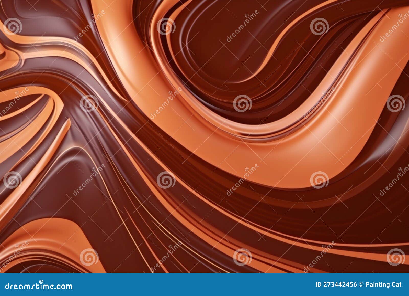 Chocolate Milk Background, Creative Digital Illustration, Abstract ...