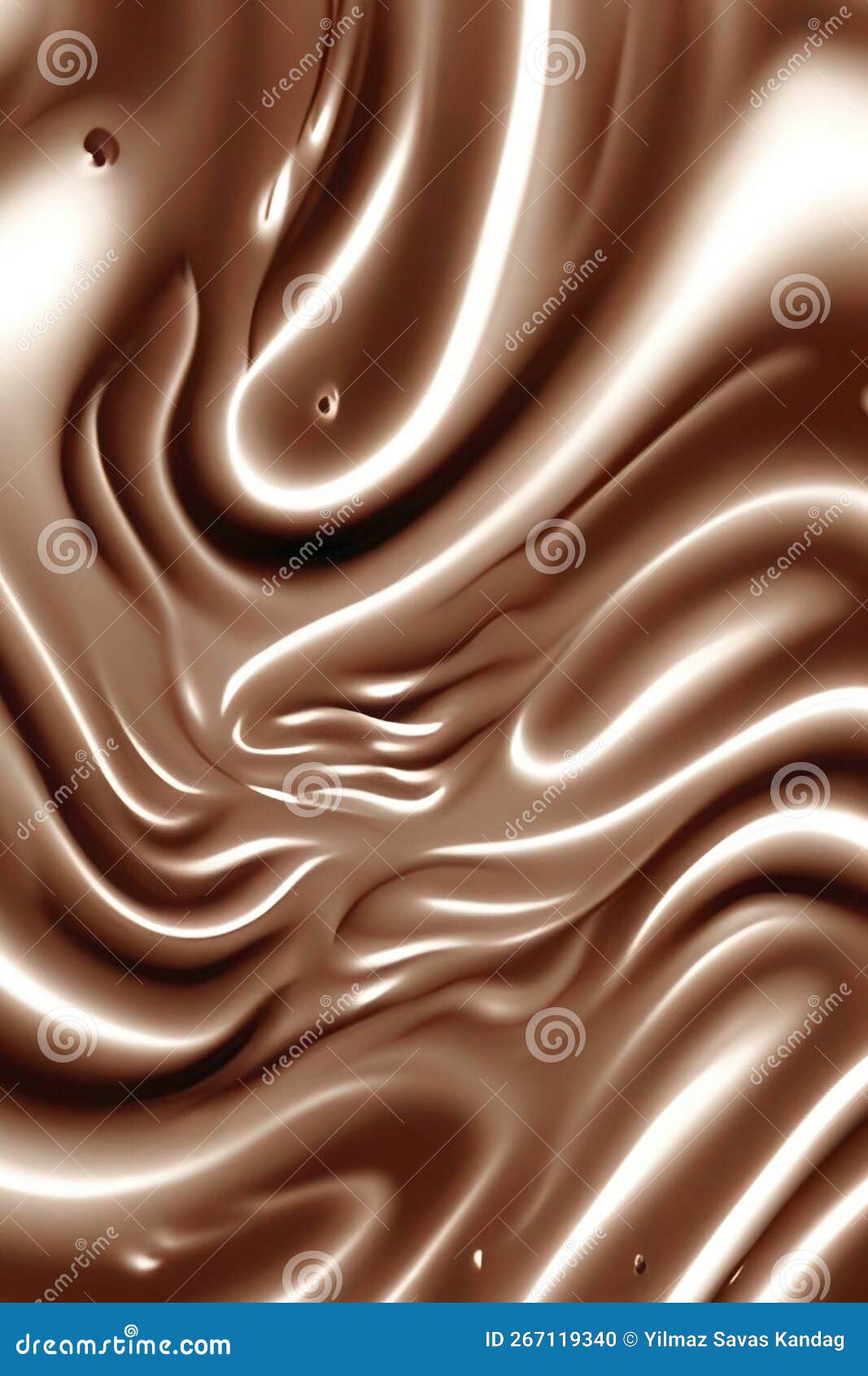 Illustration of a Chocolate Swirl Stock Illustration - Illustration of ...