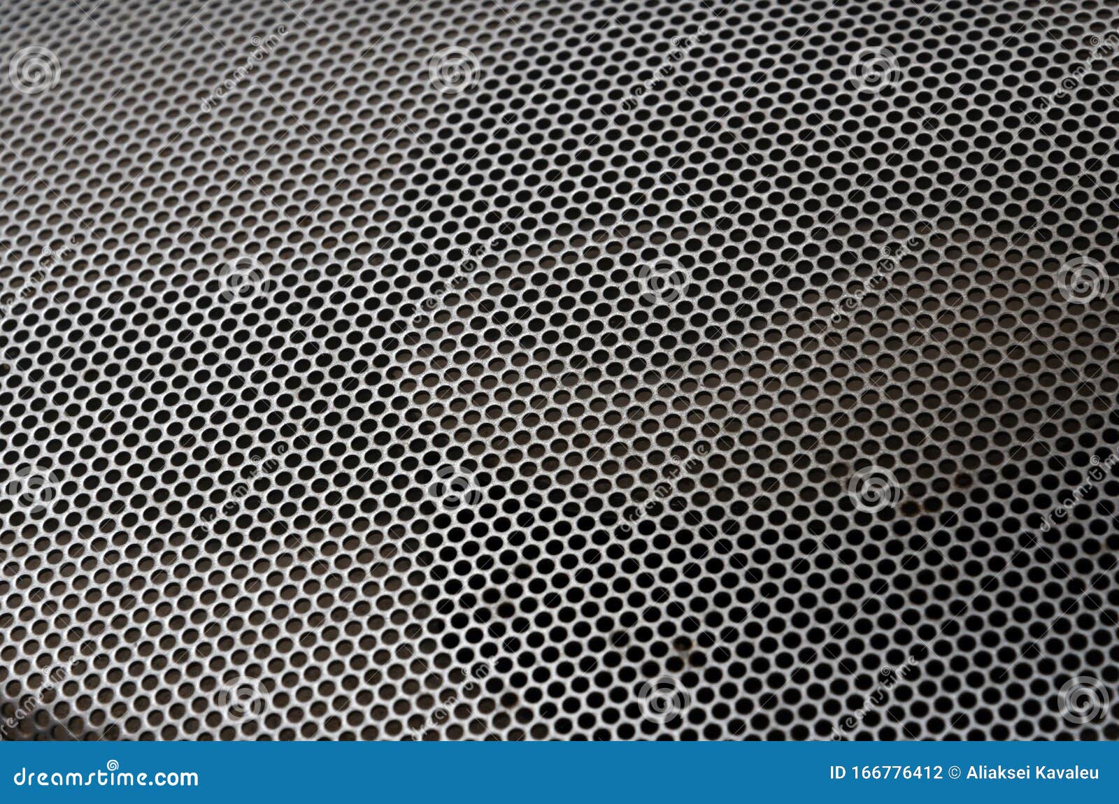 Illustration of Chrome Metal Grid with Rounded Honeycombs 库存照片 - 图片 包括有 ...