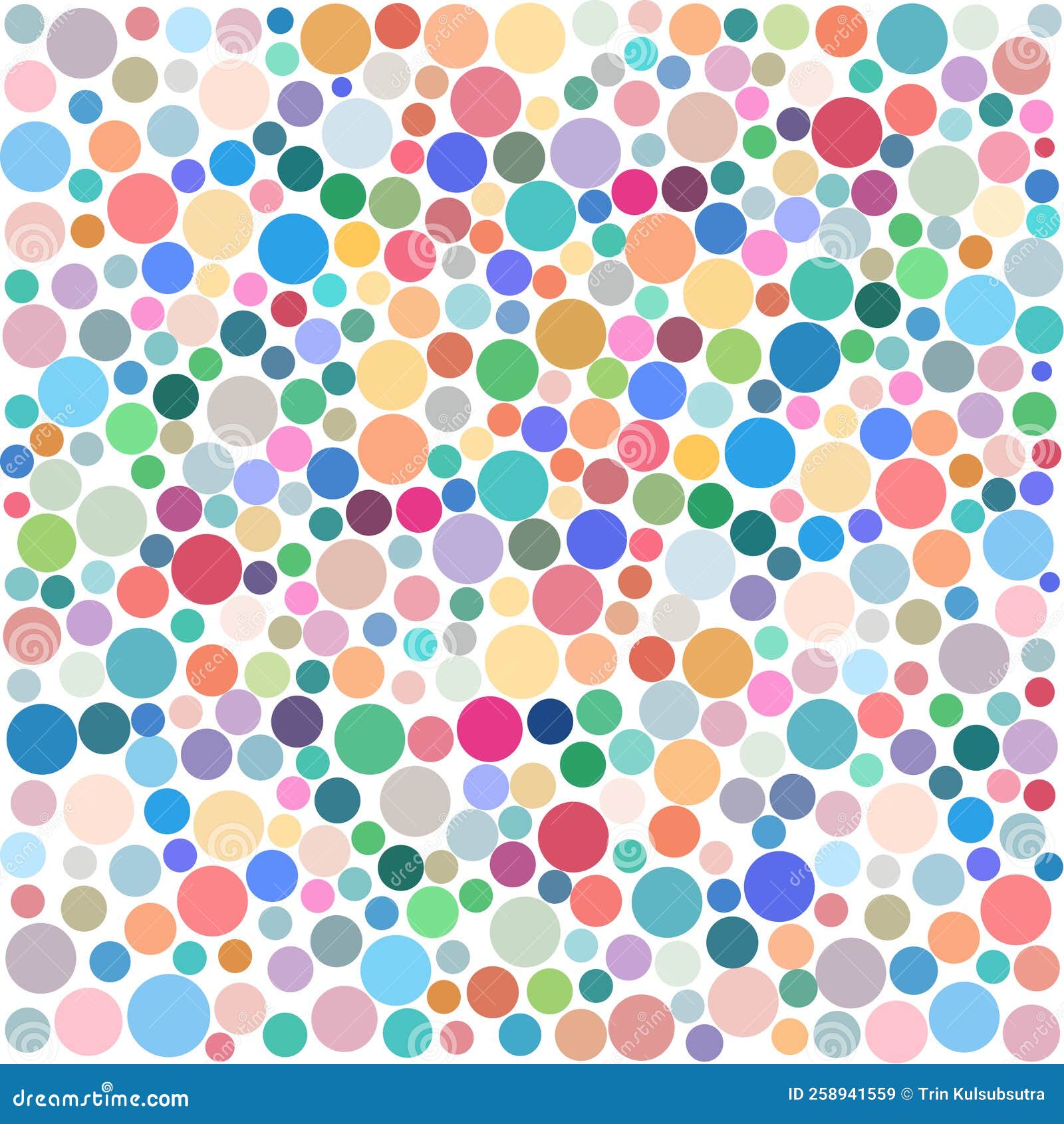 Illustration Circle Multi Colorful Background and Texture Stock Vector ...
