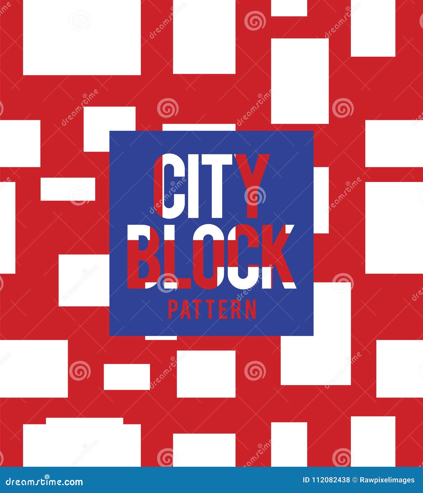 Illustration of a City Block Stock Illustration - Illustration of ...