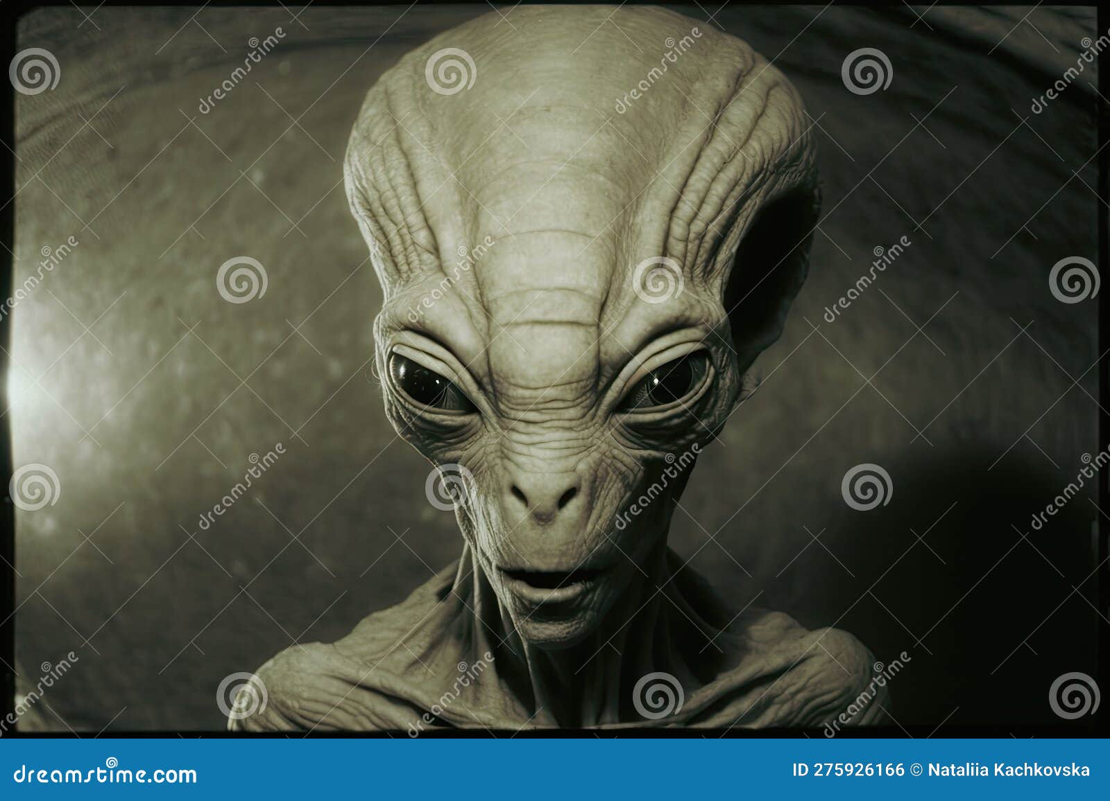 Close up of alien stock illustration. Illustration of cosmic - 275926166