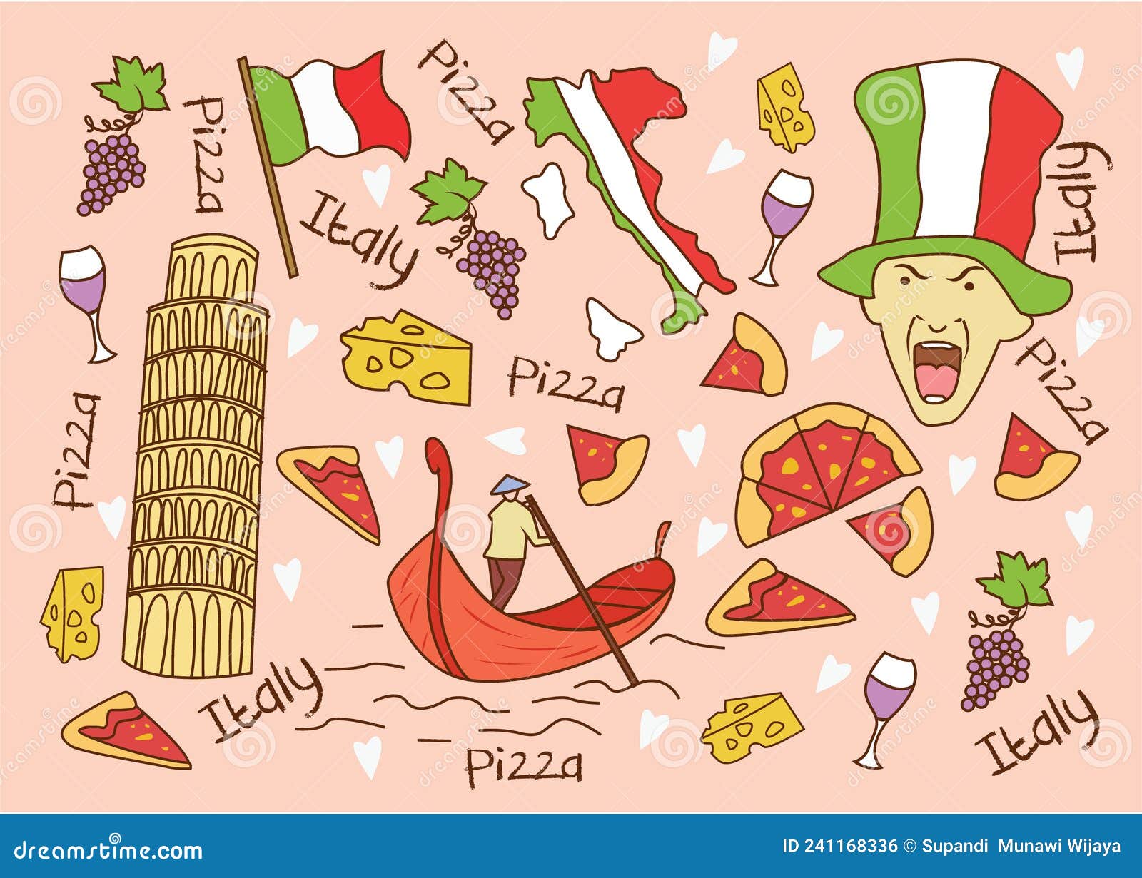 Illustration Collection of Set Vector Stock Vector - Illustration of ...