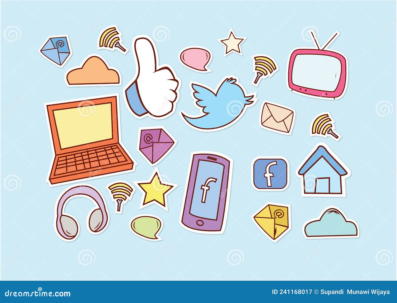 Illustration Collection of Set Vector Stock Illustration - Illustration ...