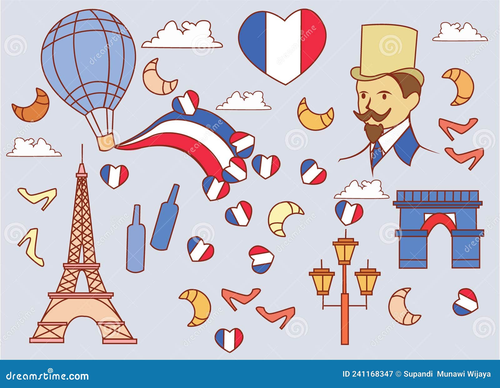 Illustration Collection of Set Vector Stock Vector - Illustration of ...