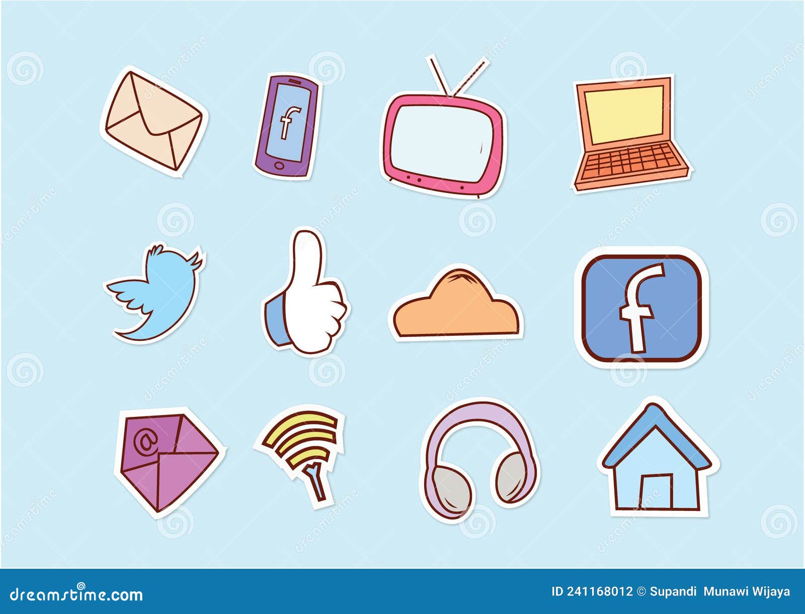 Illustration Collection of Set Vector Object Stock Illustration ...