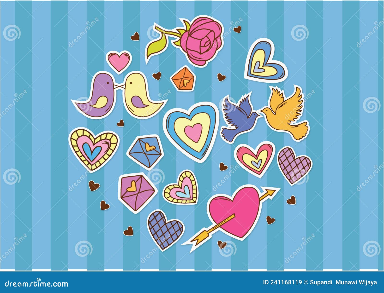 Illustration Collection of Set Vector Object Stock Vector ...