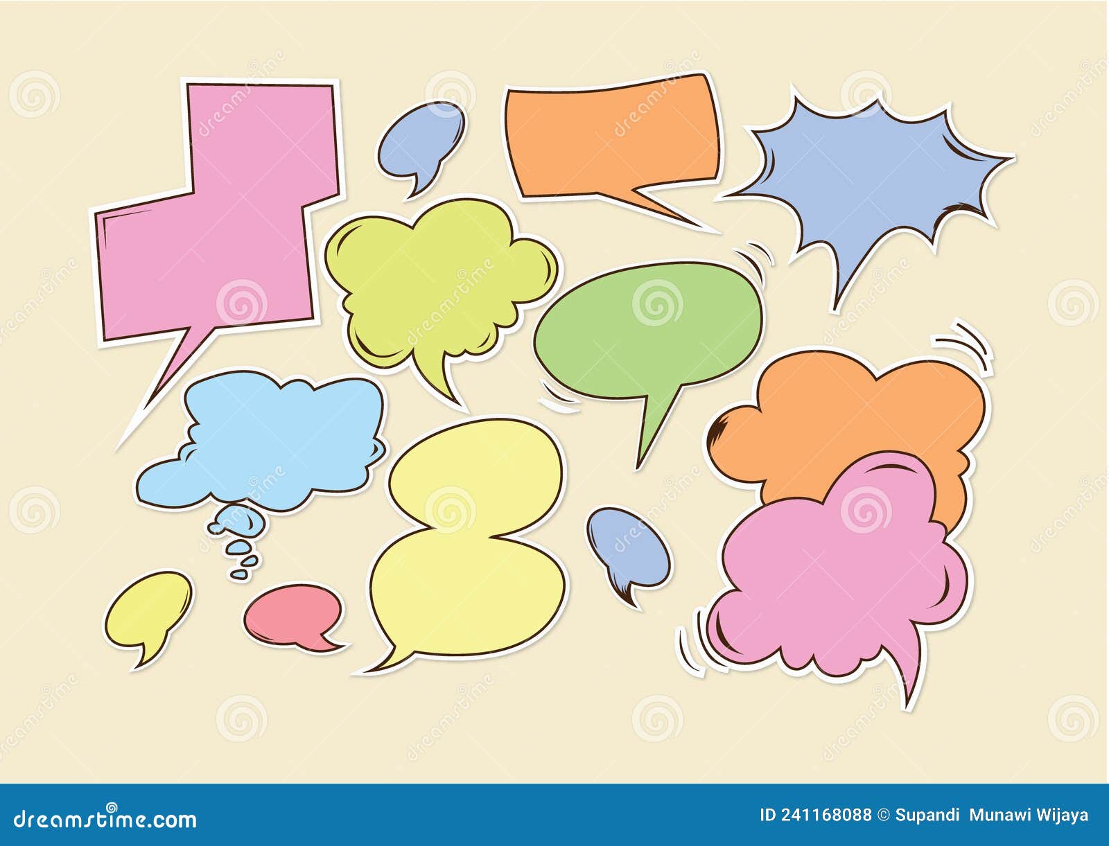 Illustration Collection of Set Vector Text Buble Stock Vector ...