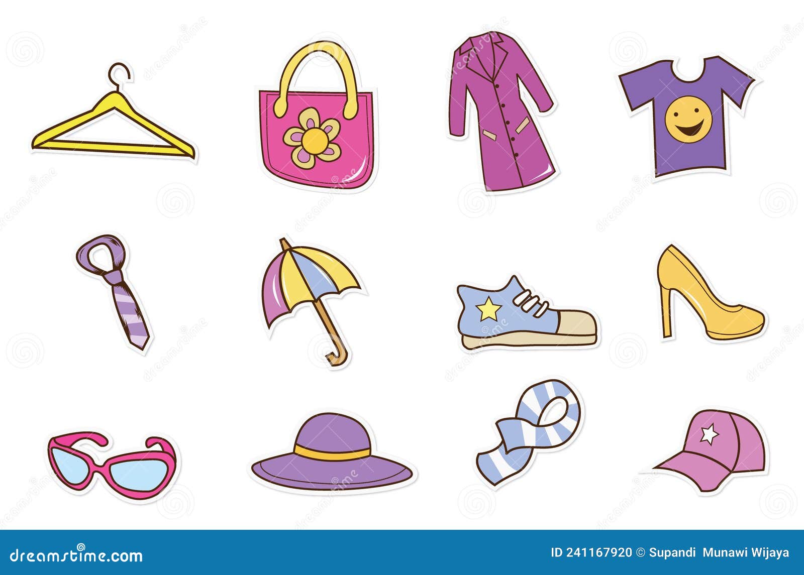 Illustration Collection of Set Vector Object Stock Illustration ...