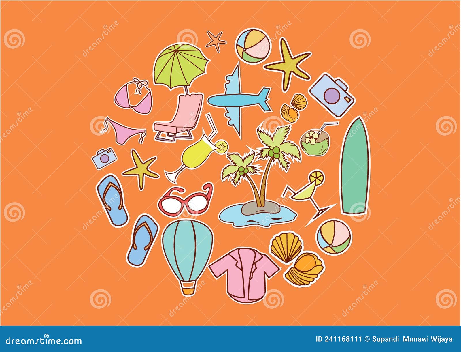 Illustration Collection of Set Vector Object Stock Vector ... Illustration Collection of Set Vector Object Stock Vector ...