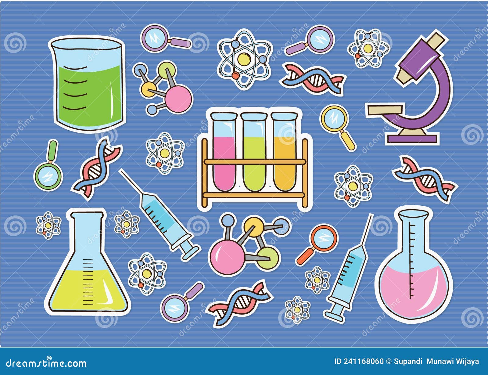 Illustration Collection of Set Vector Science Stock Vector ...