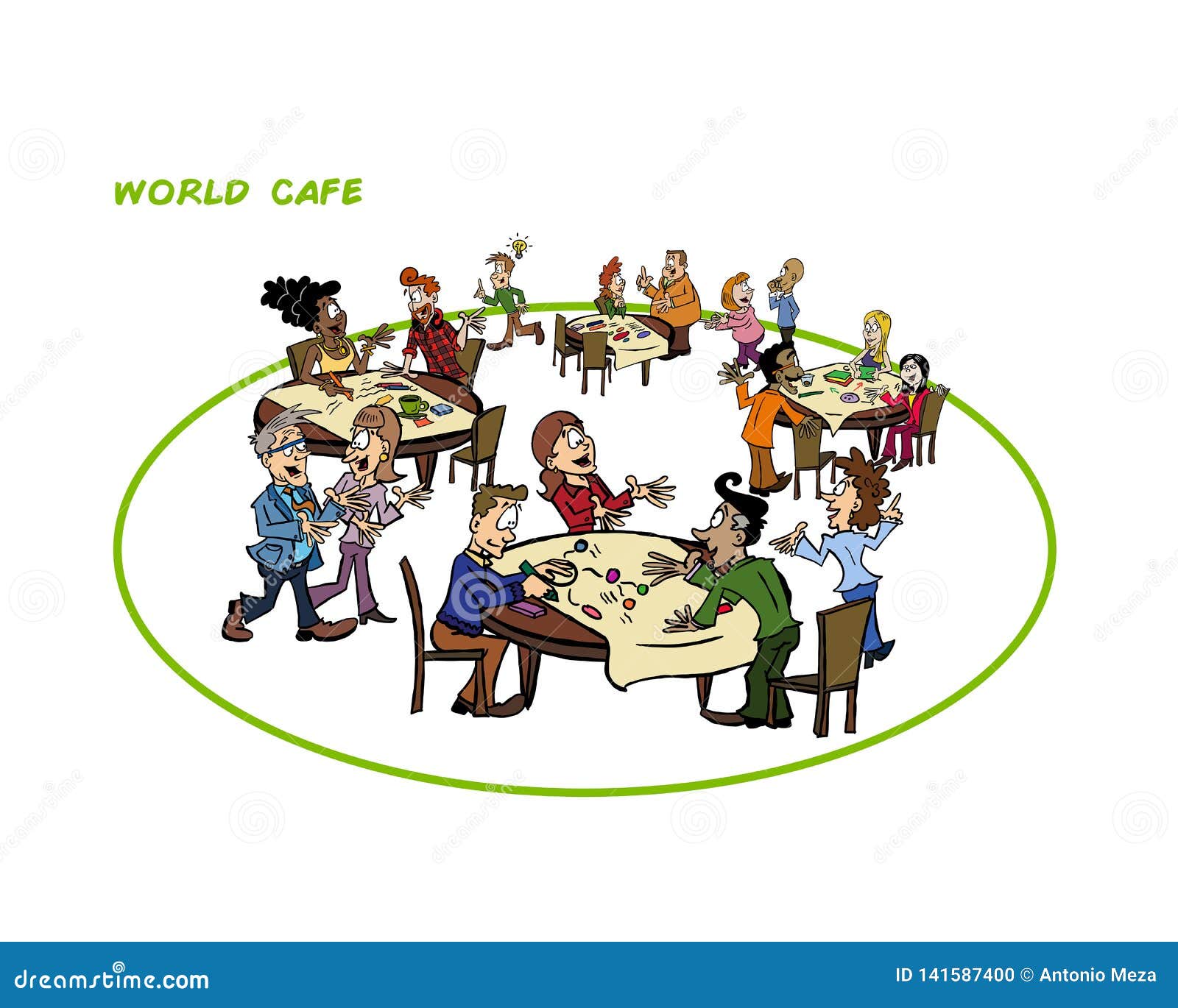 World Cafe Tables Stock Illustrations – 8 World Cafe Tables Stock ...