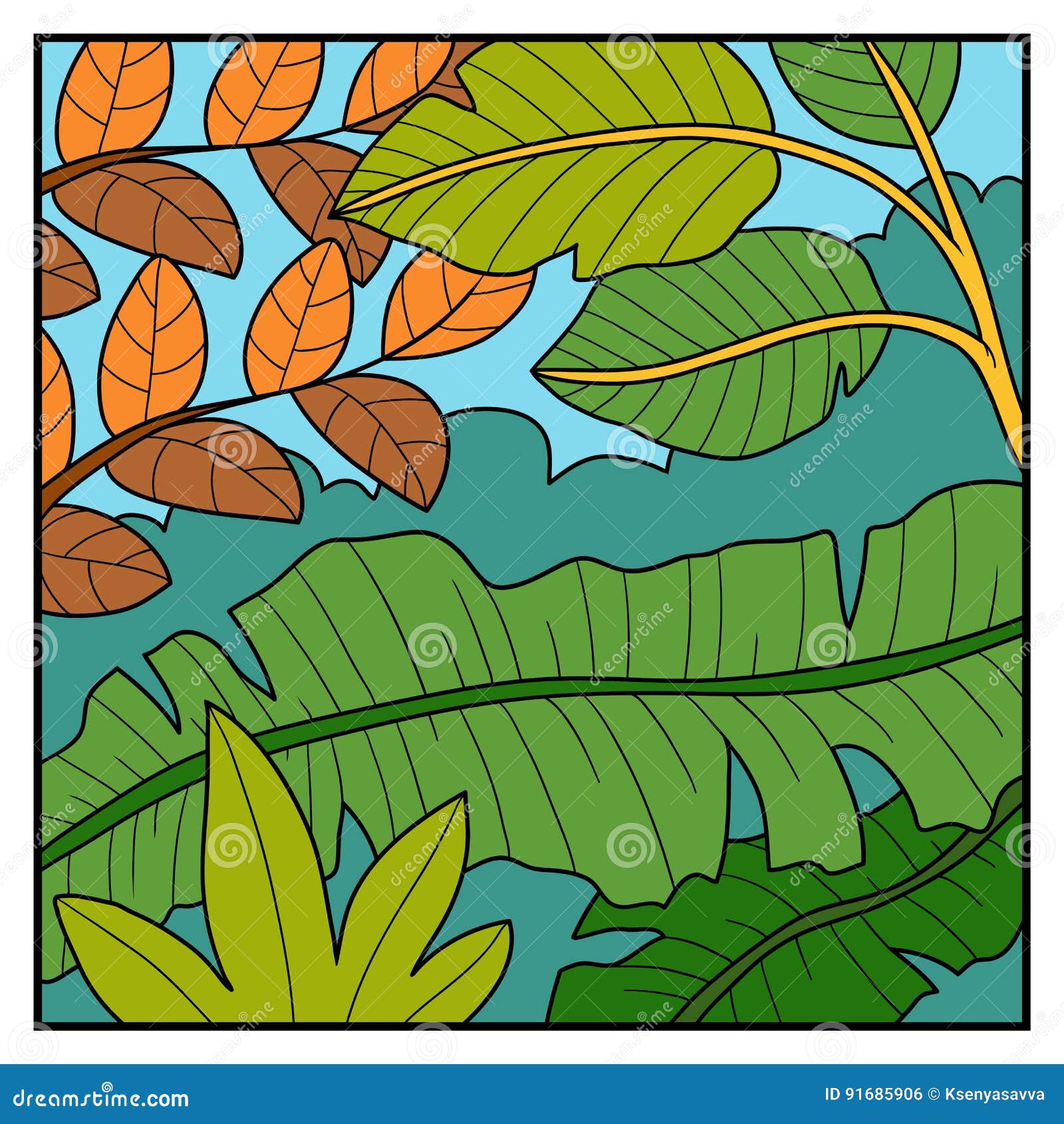 Illustration Of Color Circle, Complementary Color Royalty-Free Cartoon ...