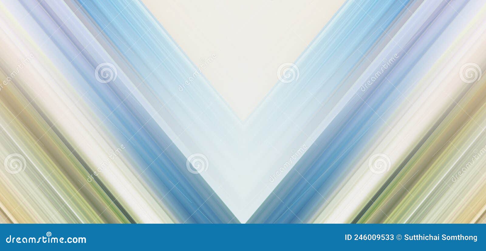 Illustration, Color Bands and Gradations of Blue, Brown and Light ...