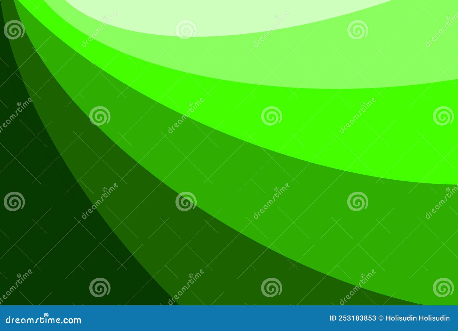 Illustration with Color Green Gradation Stock Illustration ...