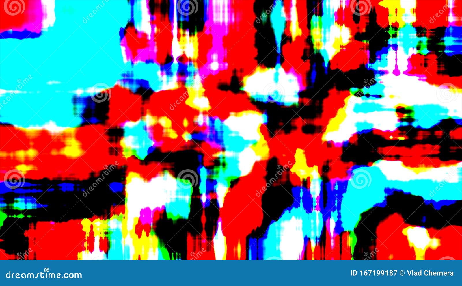 Bright Artistic Splashes with Abstract Color Texture. Modern Futuristic ...