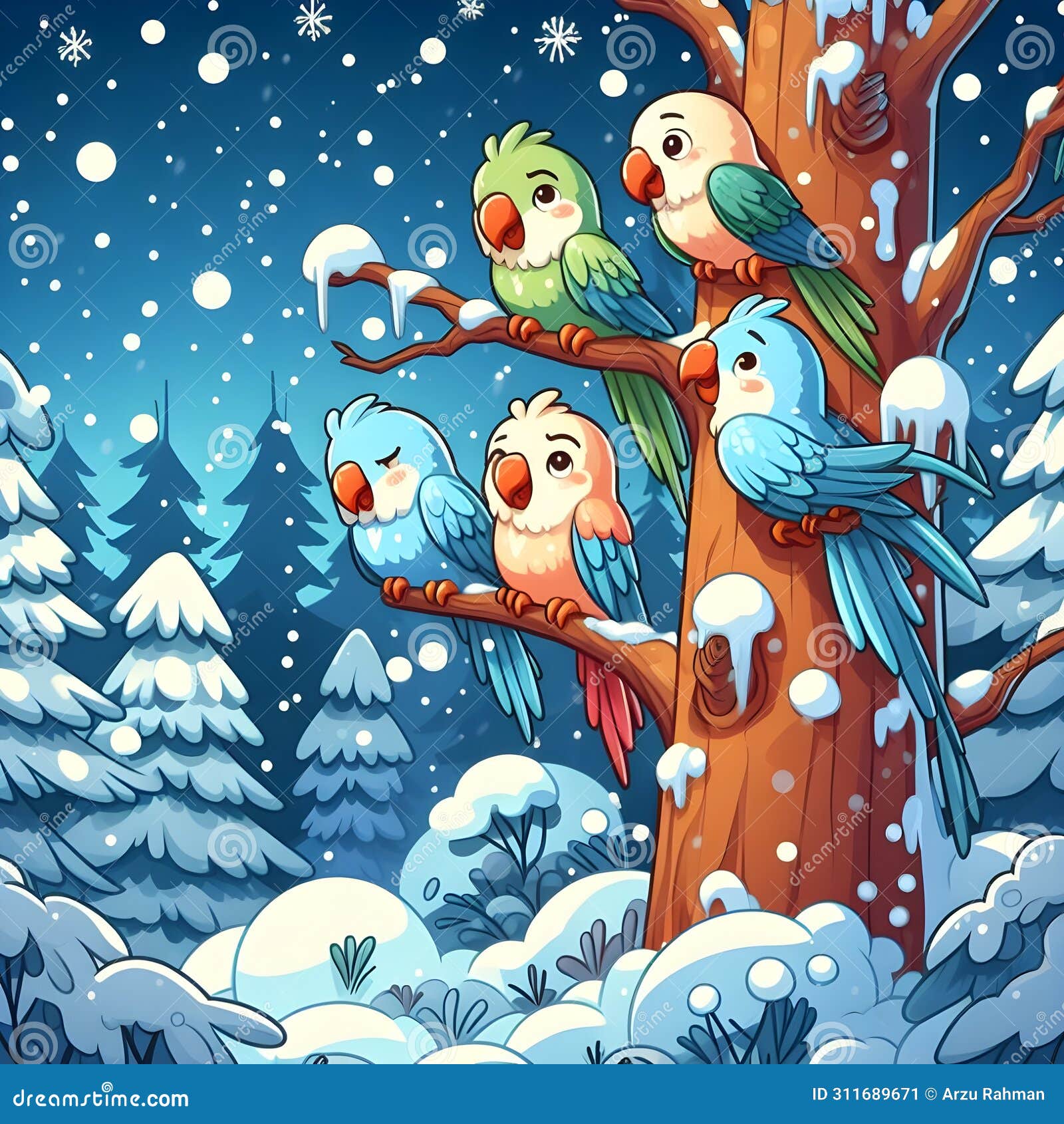 Colorful Tree Made from Cogs and Gears Stock Illustration ...