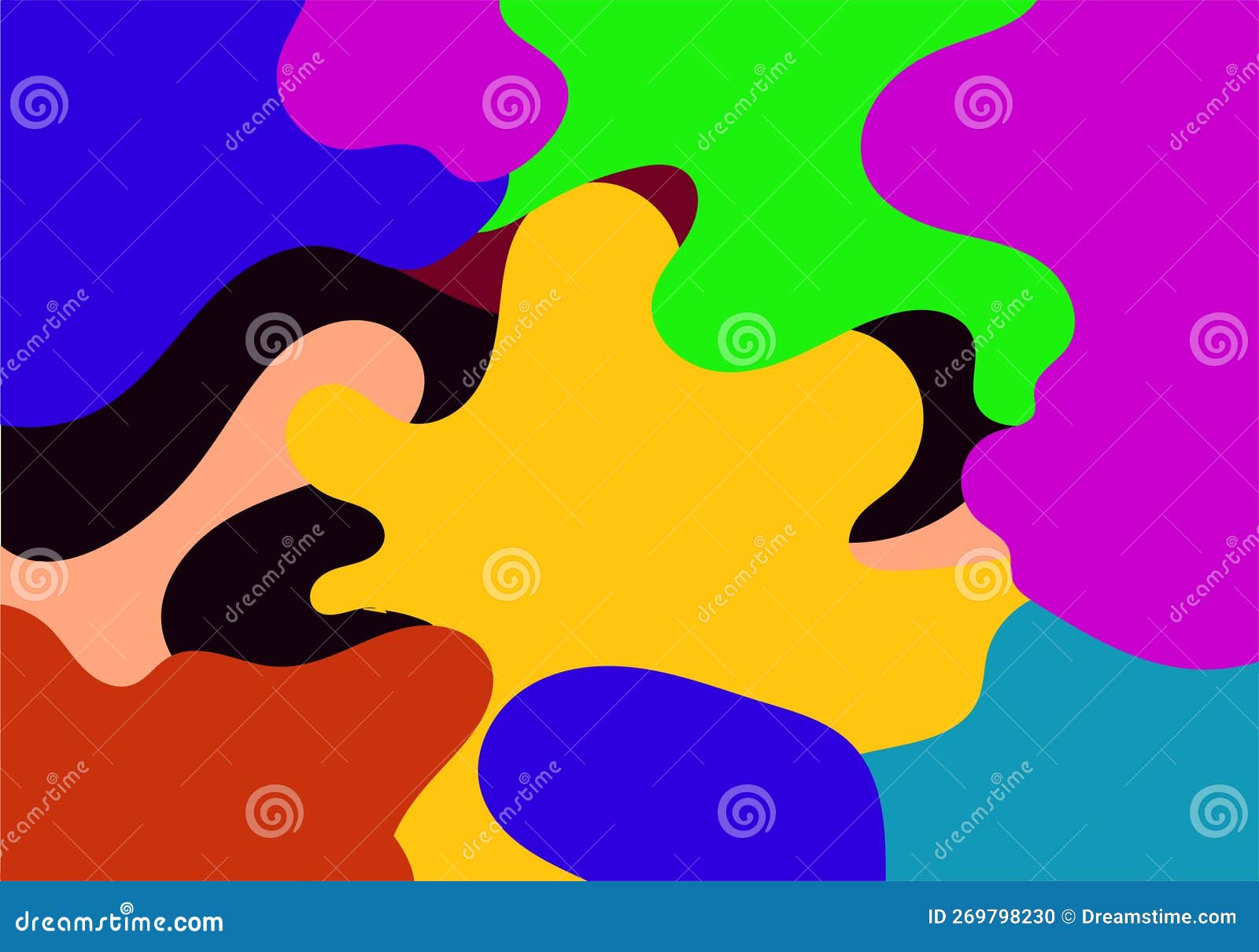 Basic RGB stock illustration. Illustration of book, pattern - 269798230
