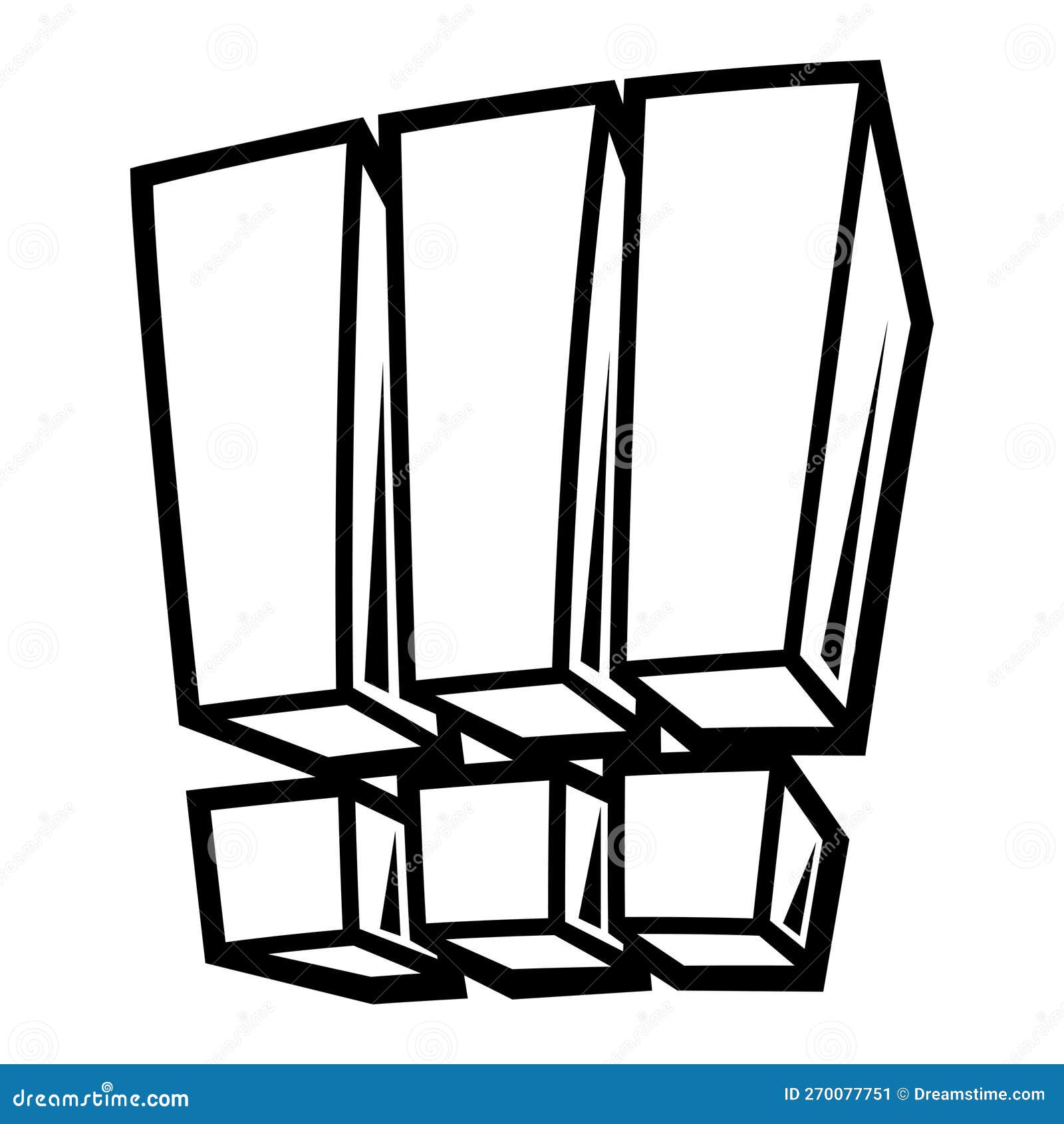 Illustration of Comic Exclamation Marks. Cartoon Pop Art Creative Image ...