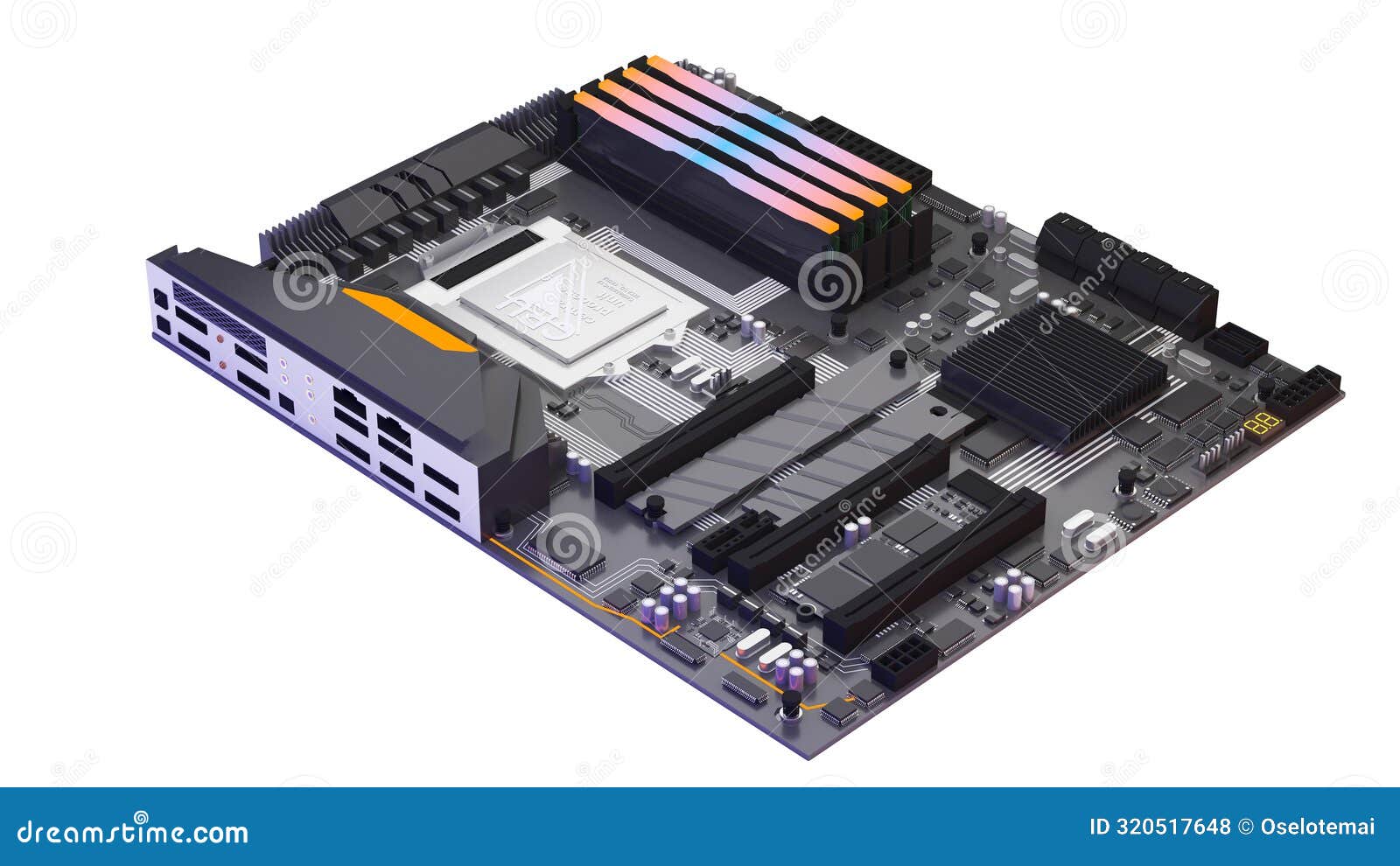 An Illustration of the Components of a Basic Computer.computer ...