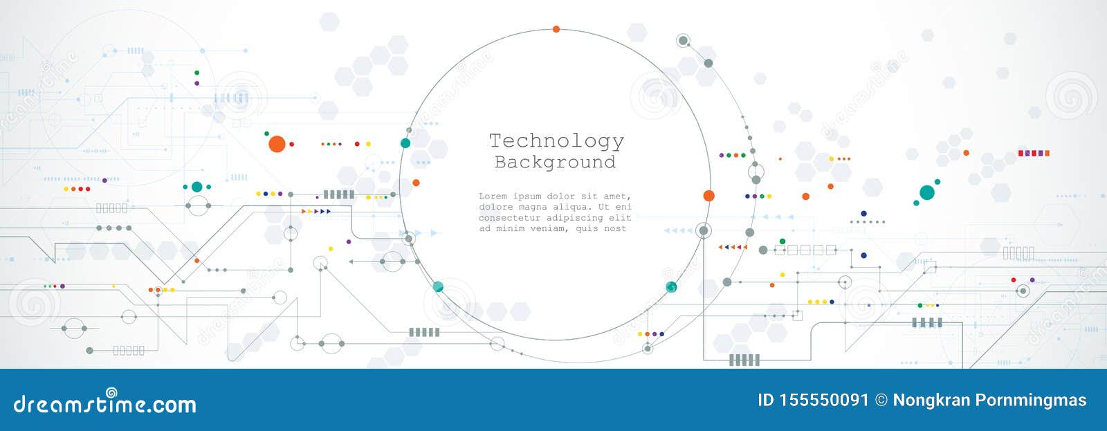 Illustration Computer Hardware, Integrated Circuit System Design ...