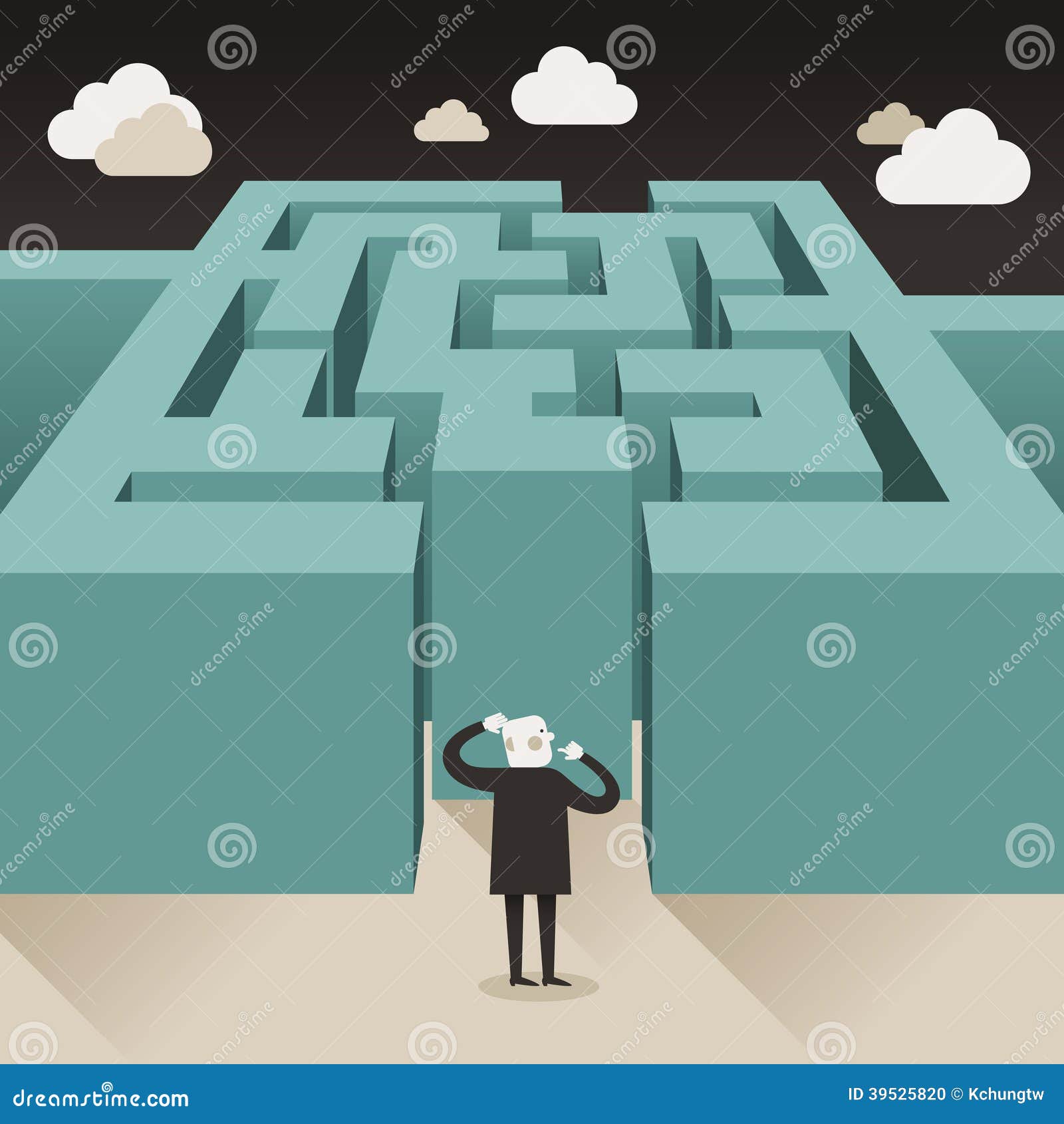 Illustration Of Concept Cargo Pickup Truck On White Isolated Background ...