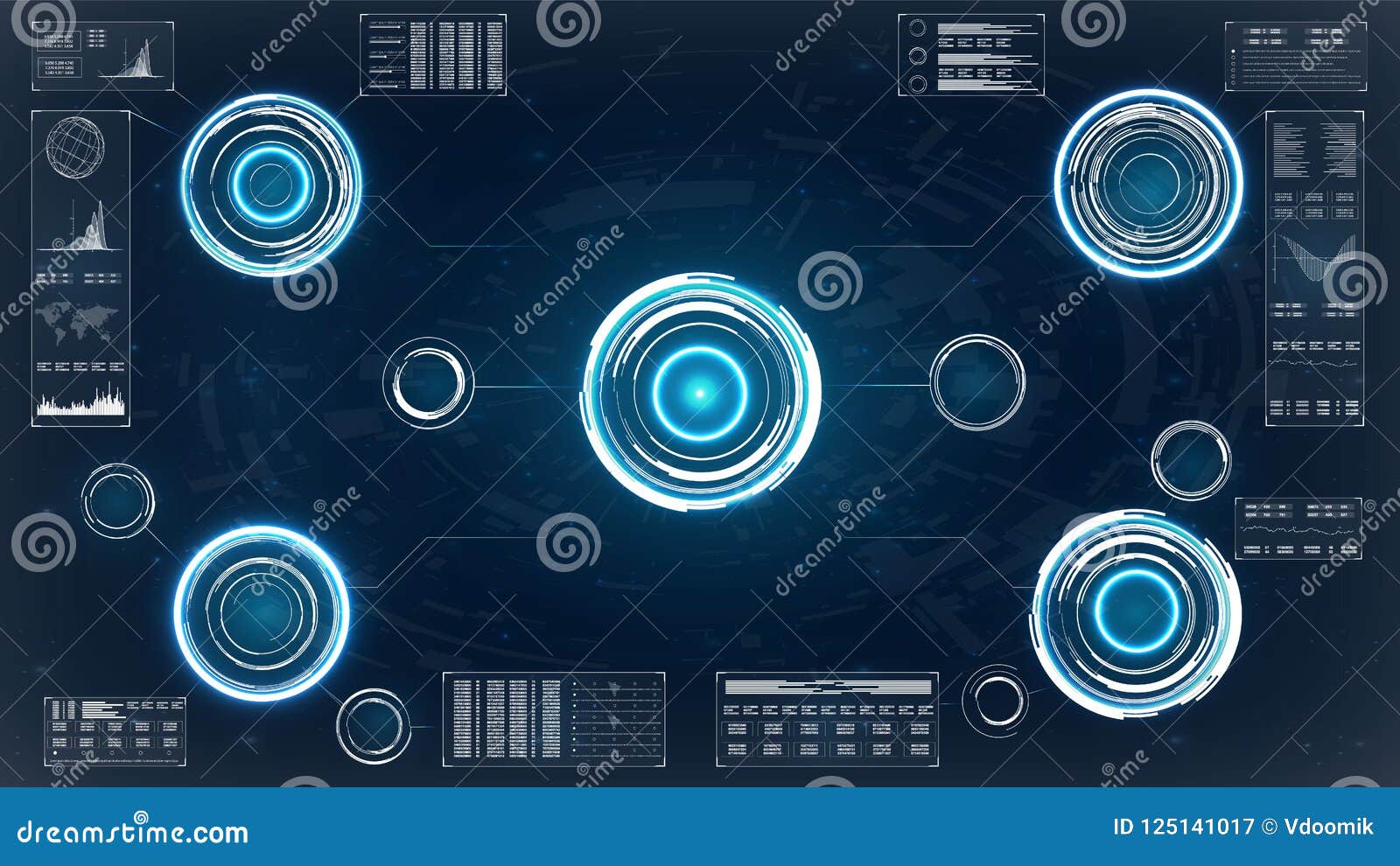 Hud for Game Screen Design. Hud Dashboard Display. Hud Ui App ...
