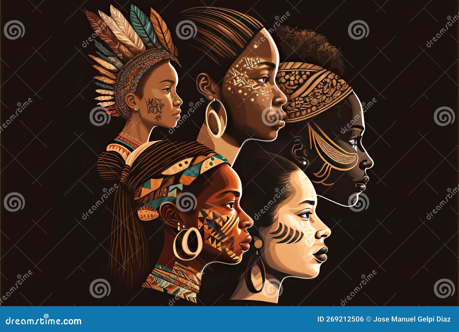 Illustration Concept Shows The Many Diversity People In Different ...