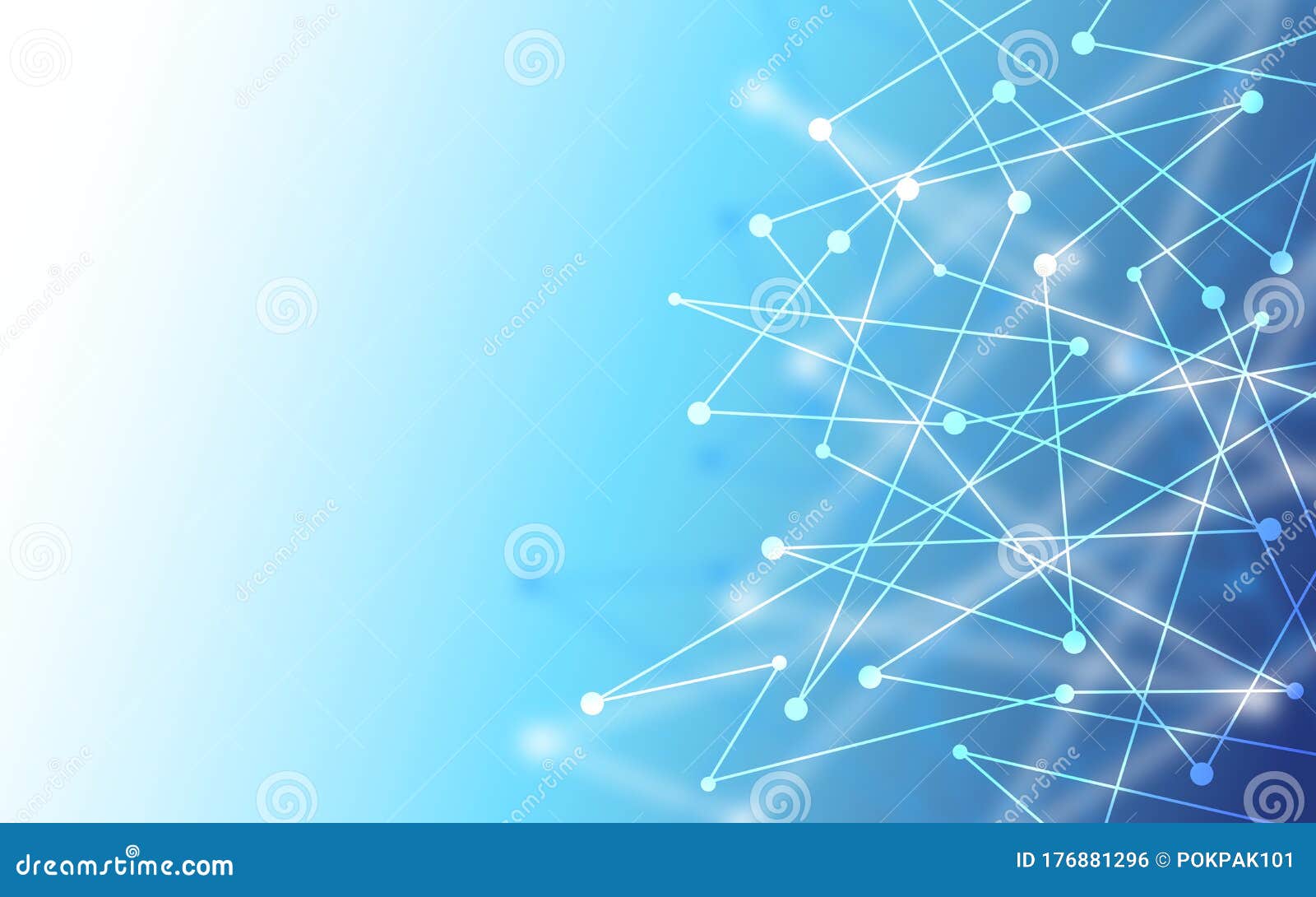 Connecting dots and lines. stock illustration. Illustration of business ...