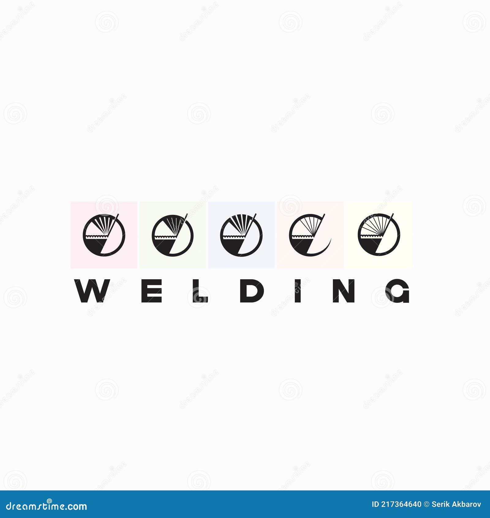 Illustration Consisting of the Image of the Welding Machine Stock ...