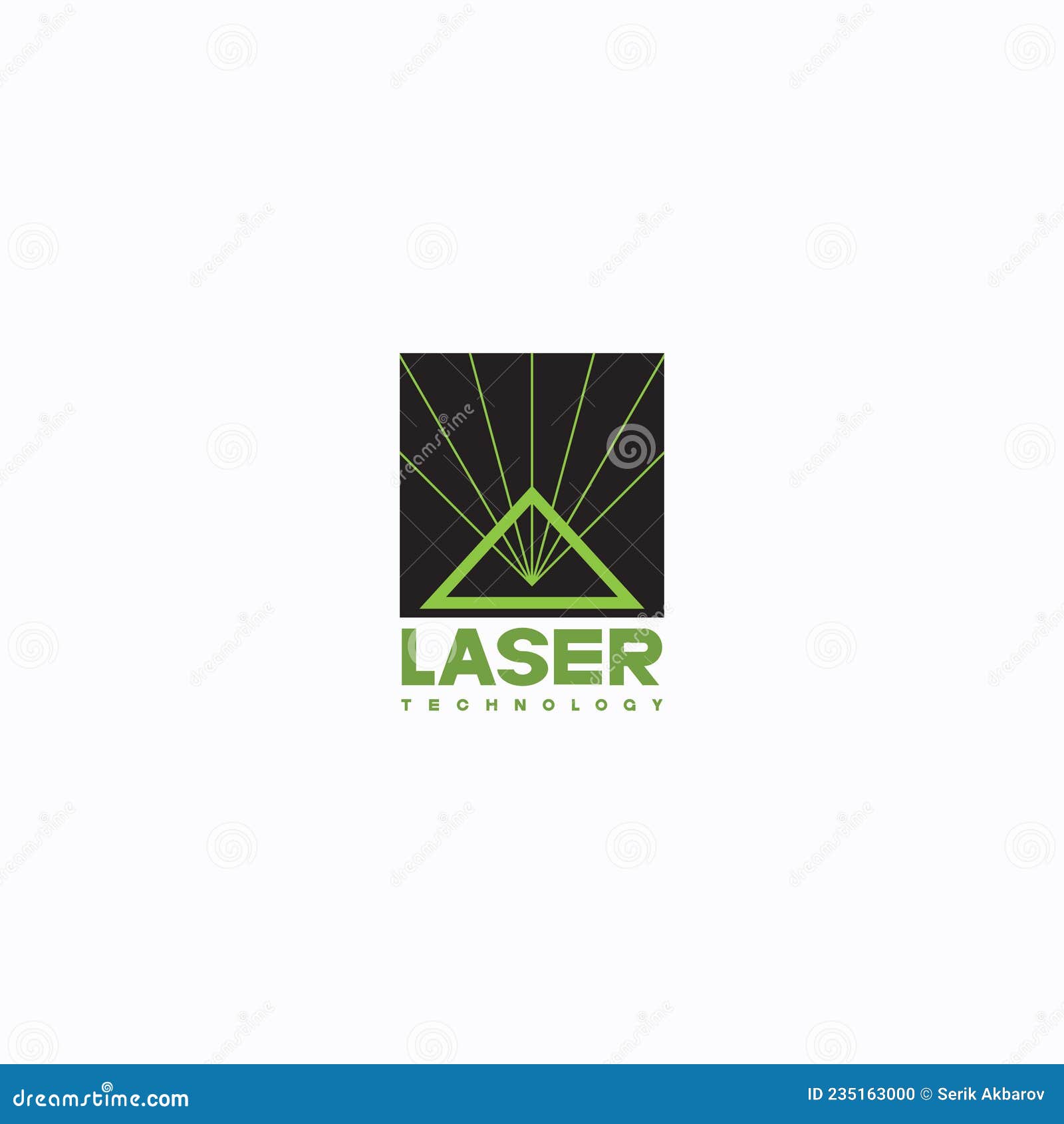 Optics and Laser Technology Stock Vector - Illustration of badge ...